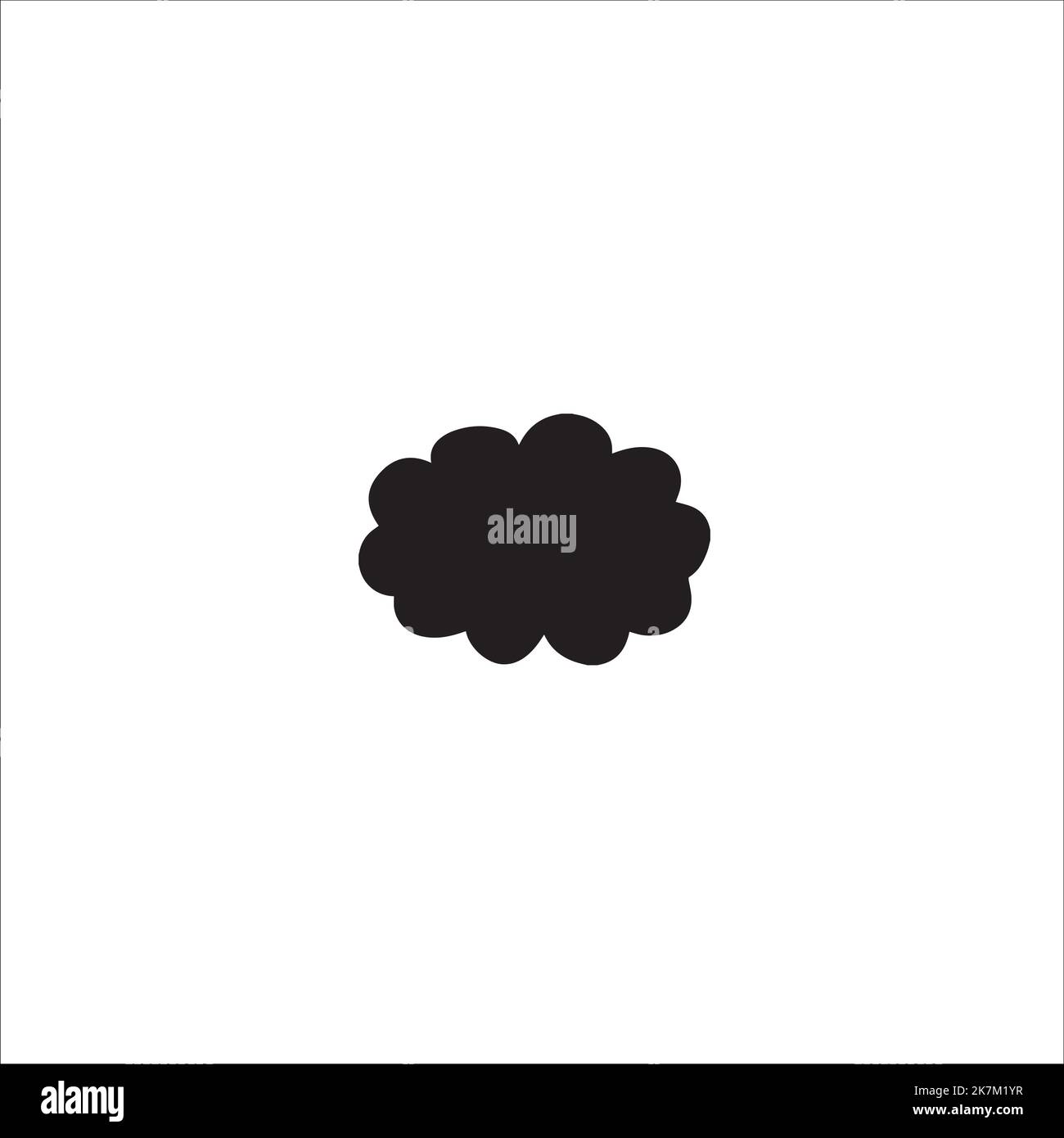 Sagoma nuvola Foto e Immagini Stock in Bianco e Nero - Alamy