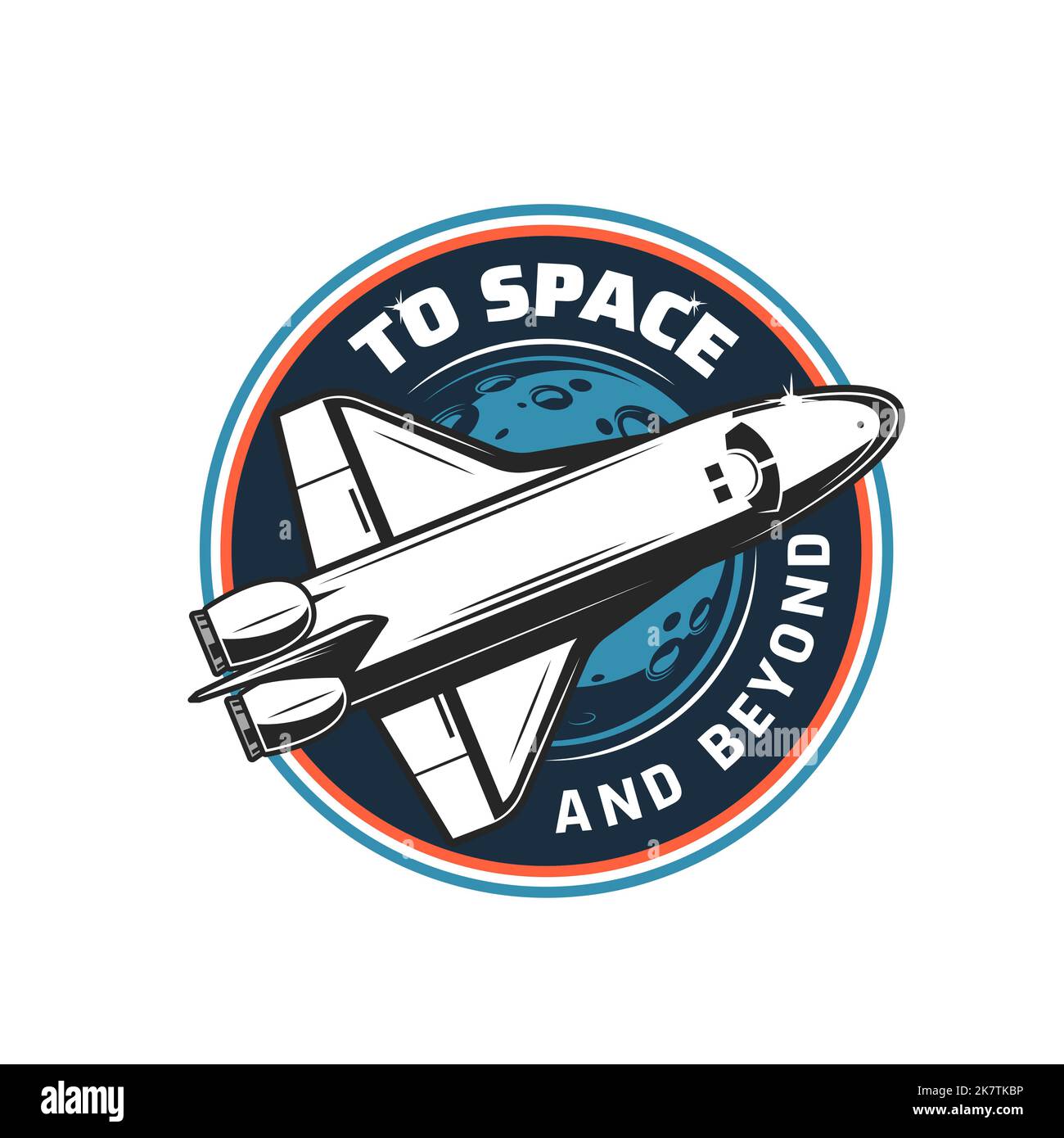 Spazio logo spazio emblema pianeti vector logo orbitale emblem space ...