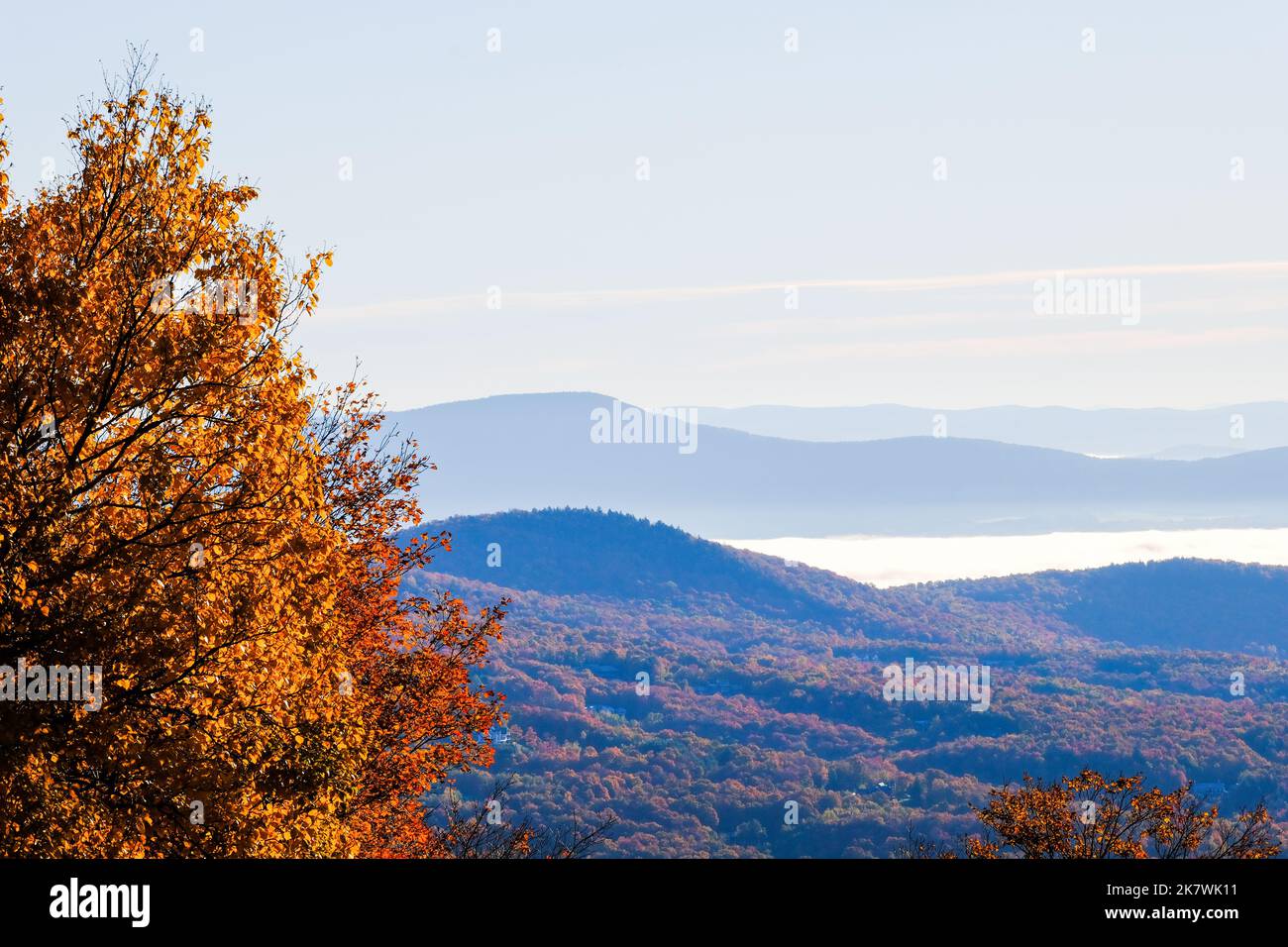 Viste panoramiche autunnali del vermont immagini e fotografie stock ad ...