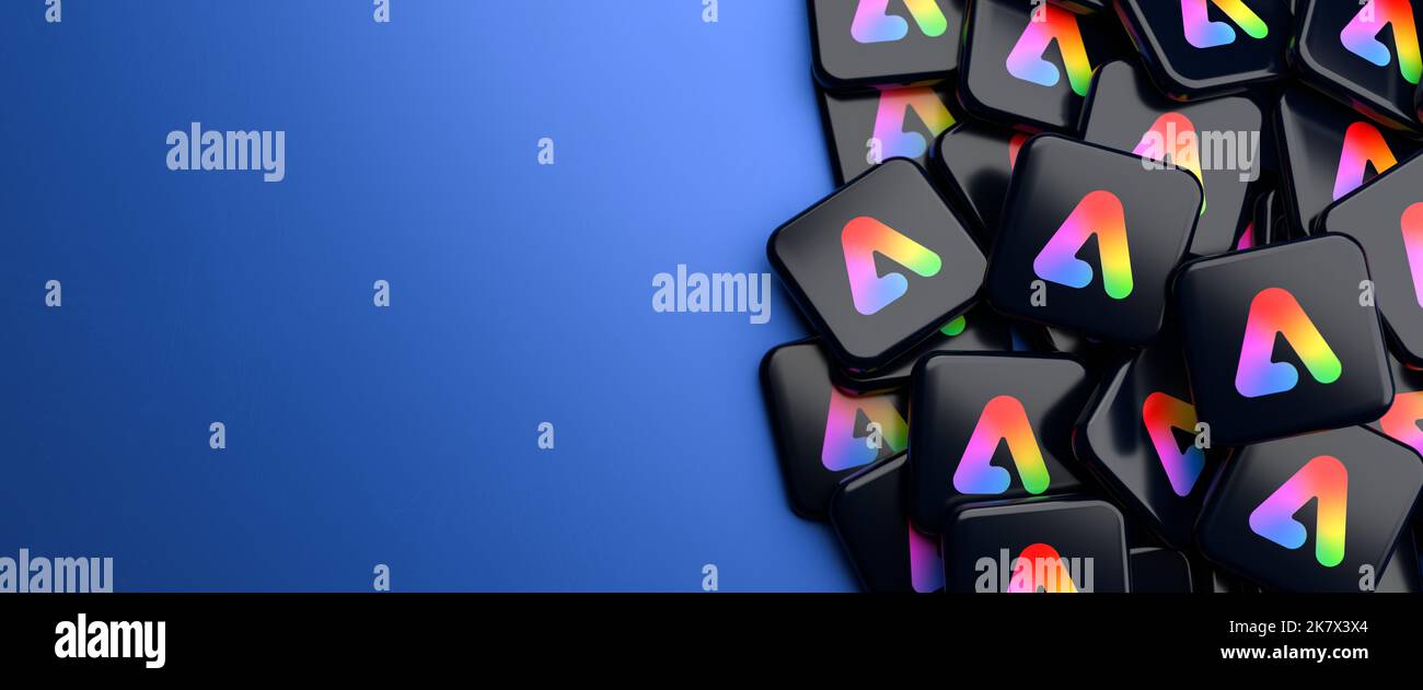 Logo dell'app Adobe Express per creare facilmente grafici, logo e ...