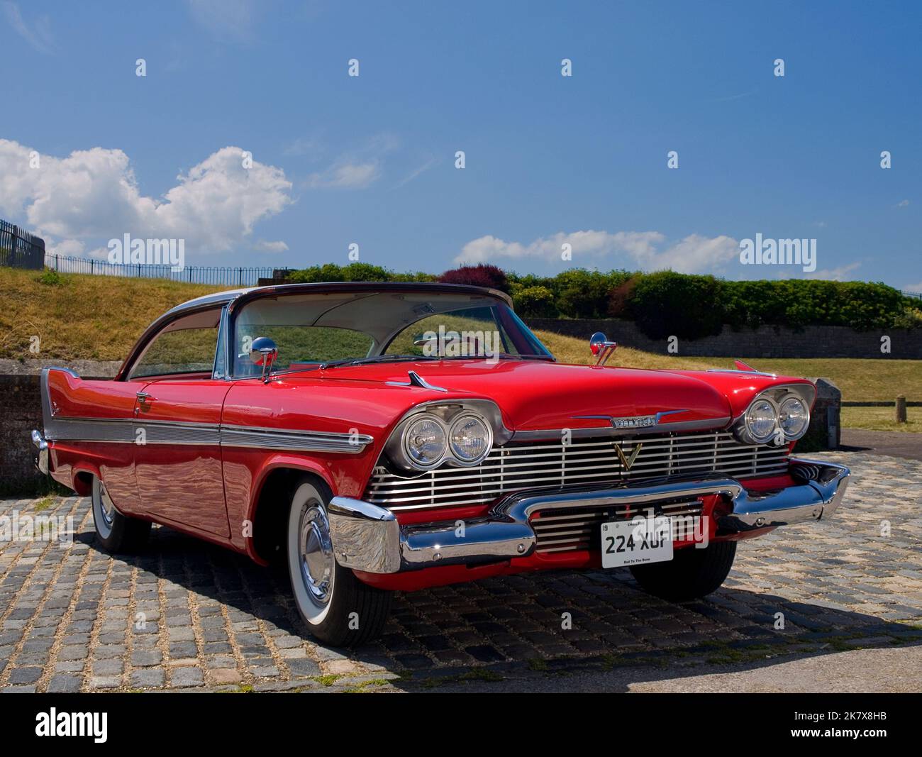 1958 plymouth fury car christine immagini e fotografie stock ad alta ...