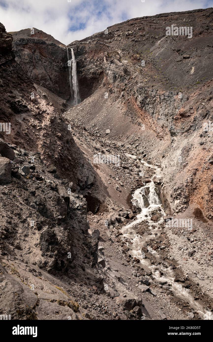 WA22463-00...WASHINGTON - Loowit Creek at Loowit Falls situato nella ...