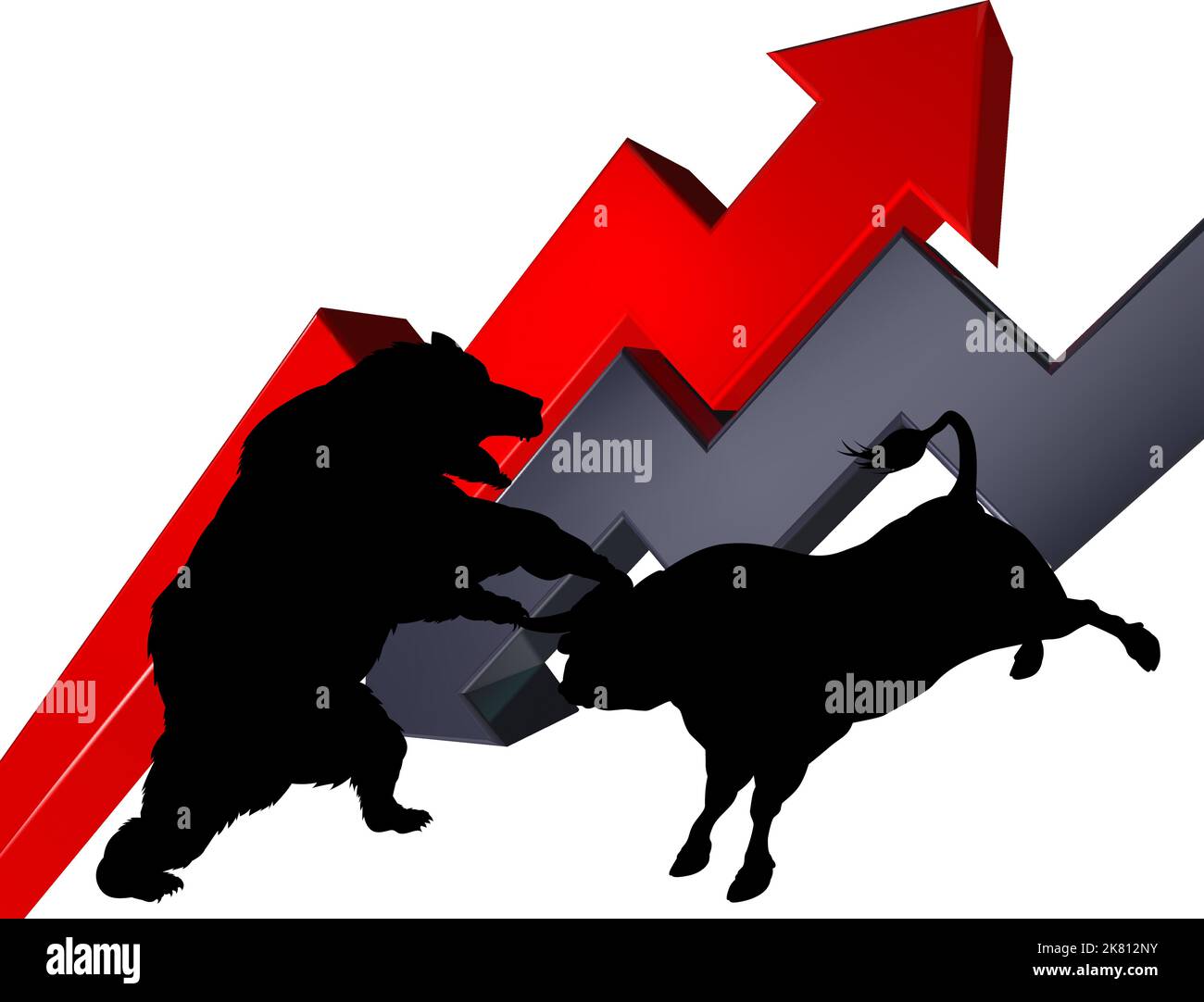 Fighting bears Immagini Vettoriali Stock - Alamy