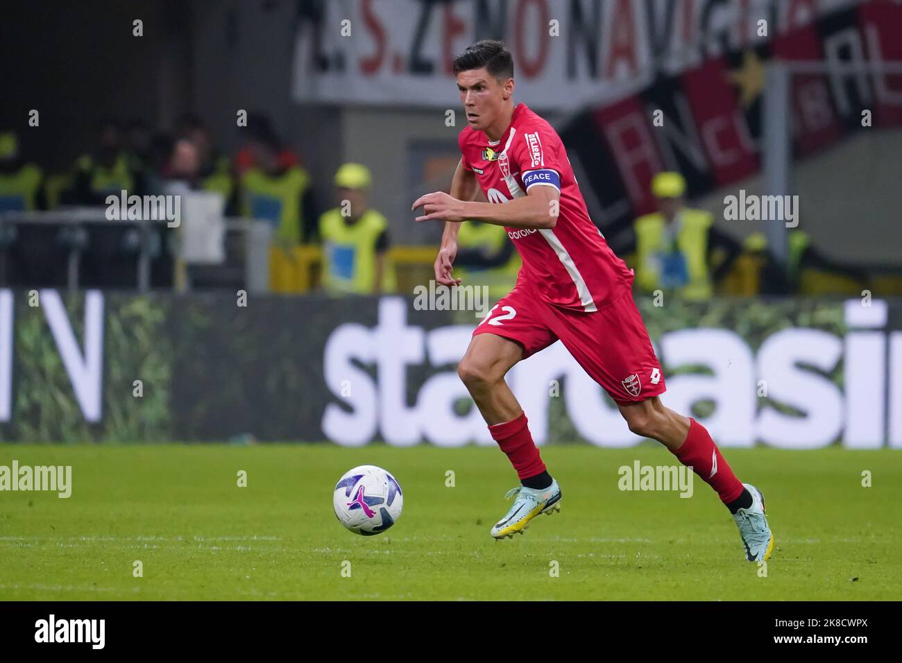 Matteo Pessina (#32 AC Monza) durante il campionato italiano Serie Una ...