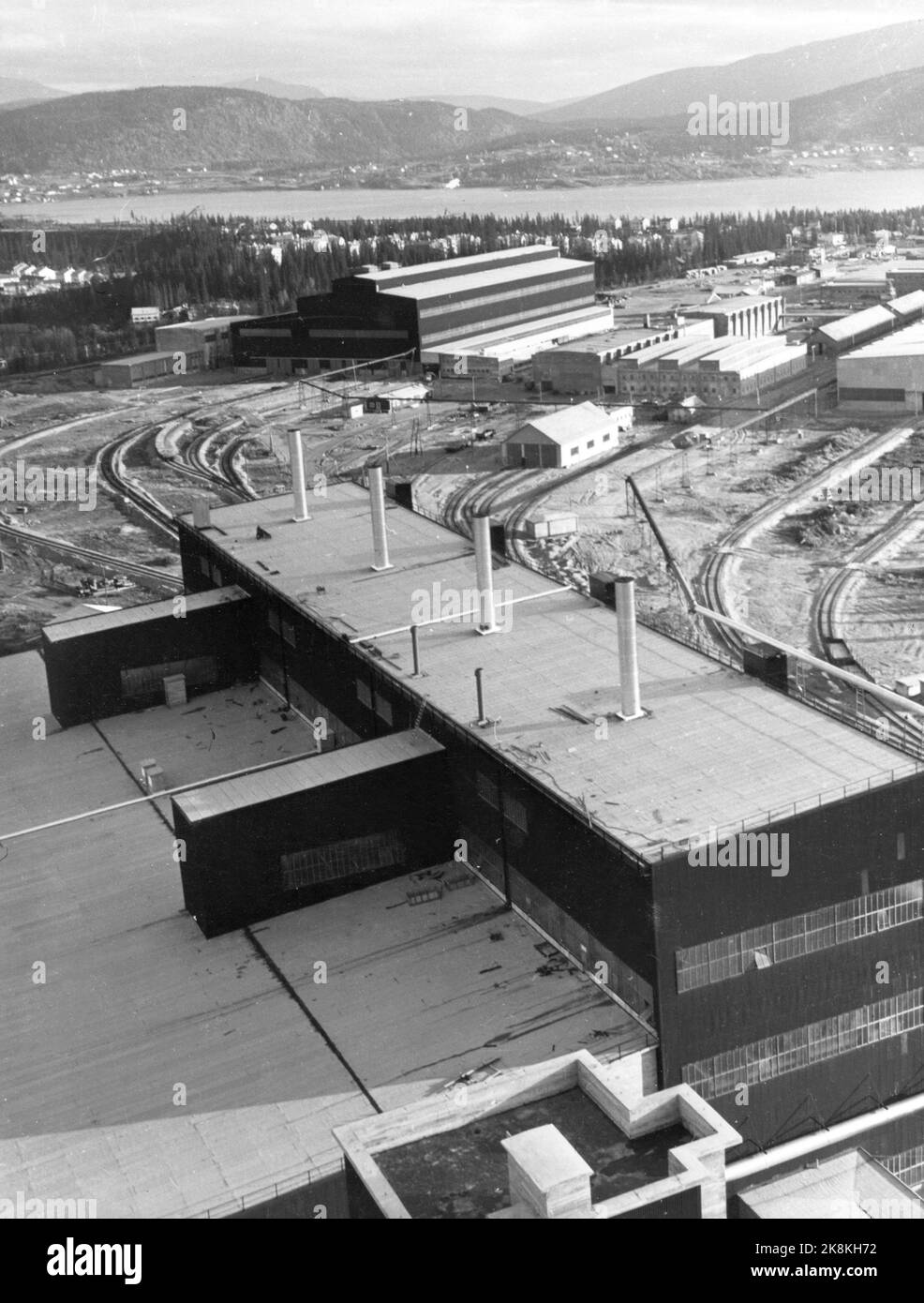 MO i Rana 19541030. Norsk Jernverk COME i Mo i Rana er snart ...