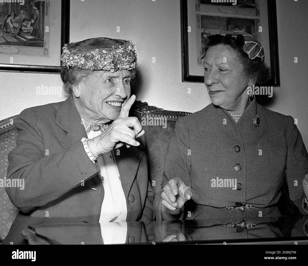 Oslo 19570531 helen keller immagini e fotografie stock ad alta ...