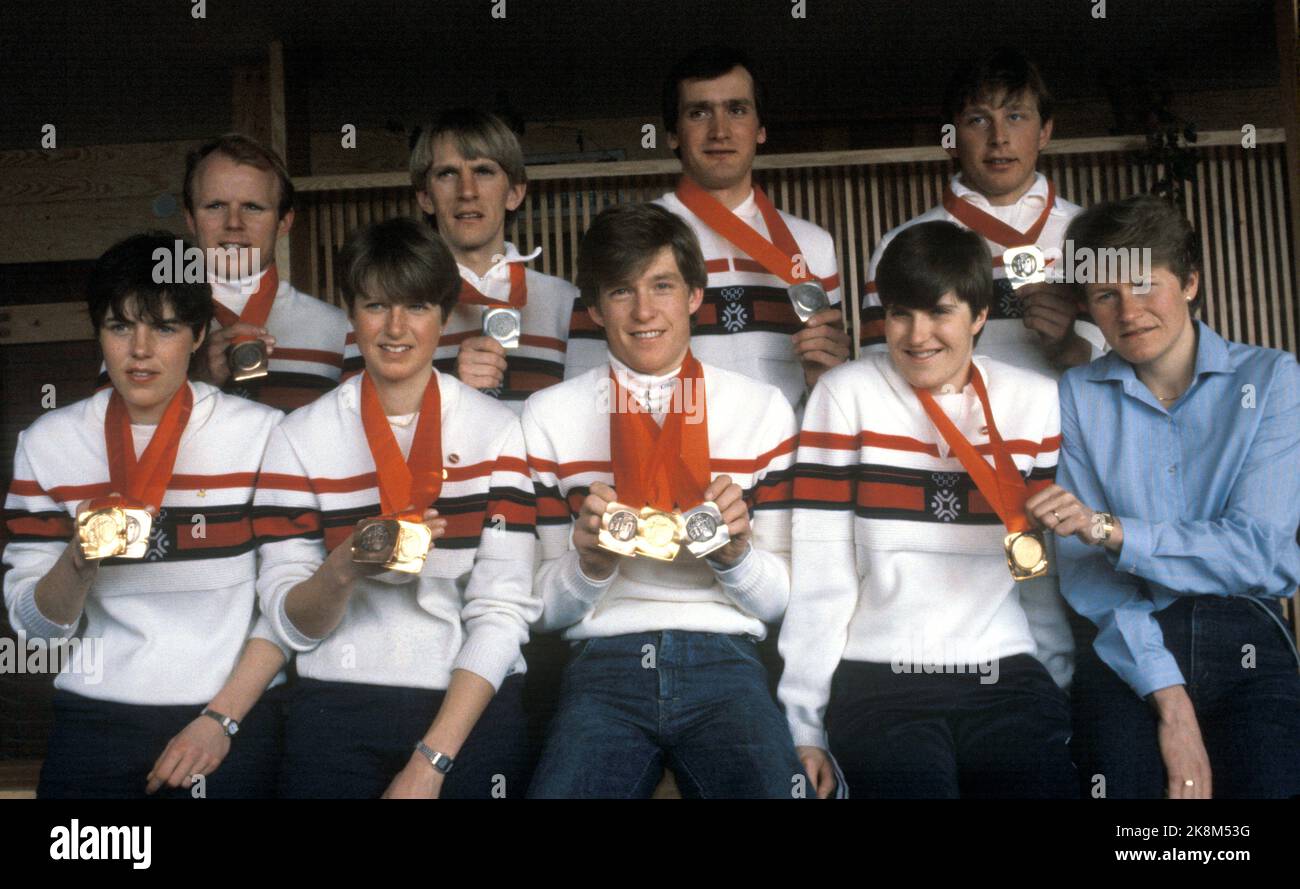 Anne jahren con le sue medaglie olimpiche immagini e fotografie stock ...