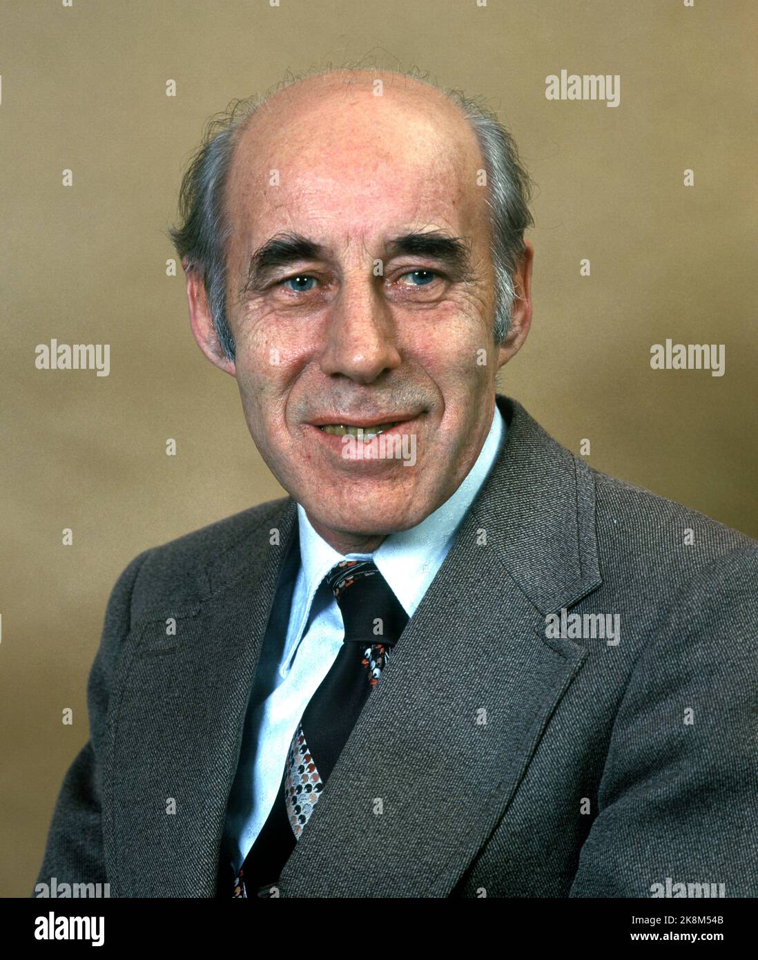 Storting presidente guttorm hansen fotografato novembre 1977 foto ...