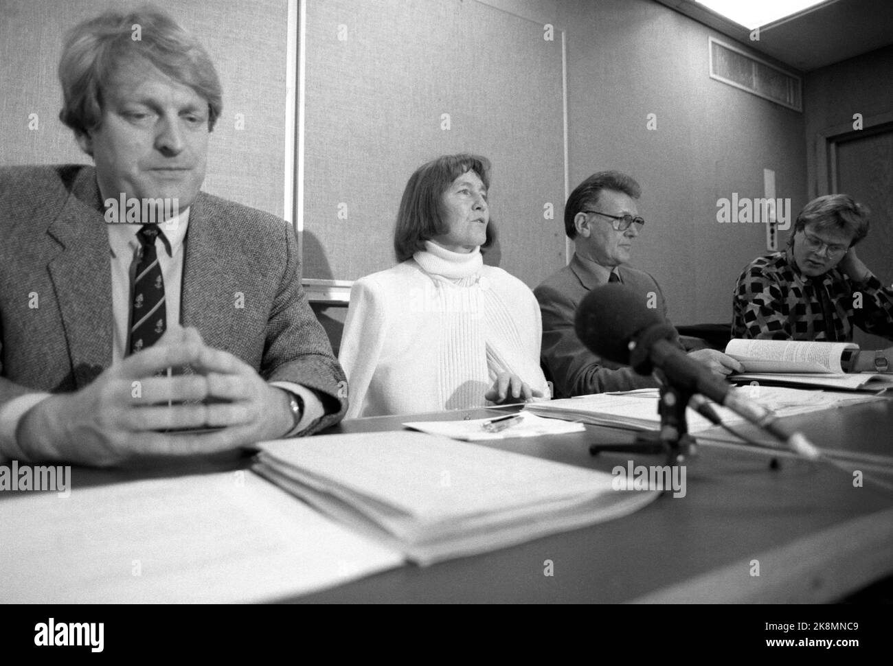 Oslo 1987-11-23: Nyt lys kastes på Los og Arbeiderpartiets medvirkning ...