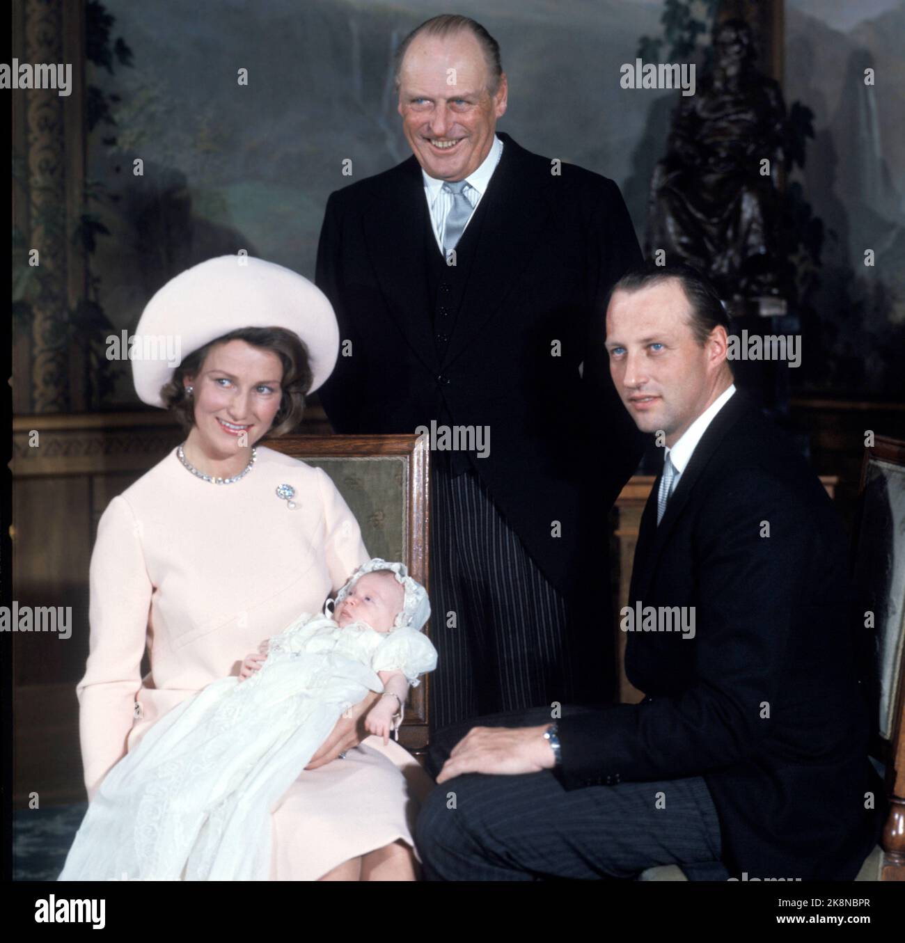 Il principe ereditario olav il principe harald e la principessa ...