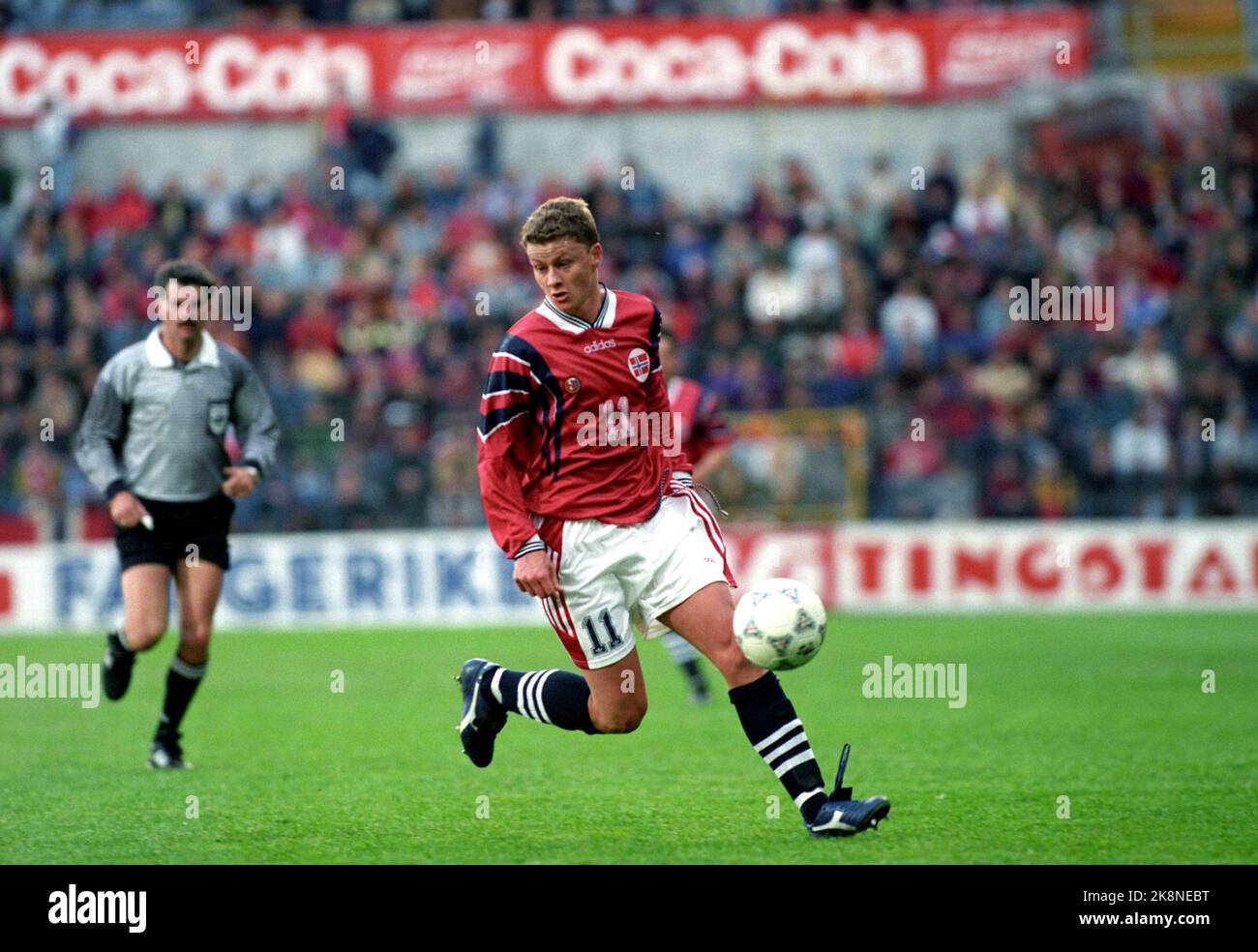 Oslo 19960602 calcio immagini e fotografie stock ad alta risoluzione ...