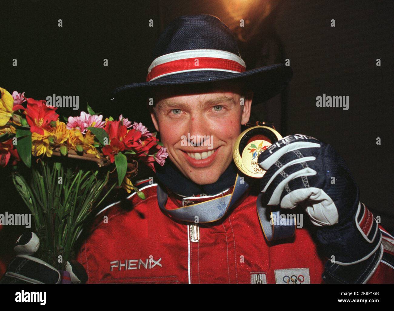 Tor richardsen ntb felicità medaglie olimpiadi da solo ritratto di ...