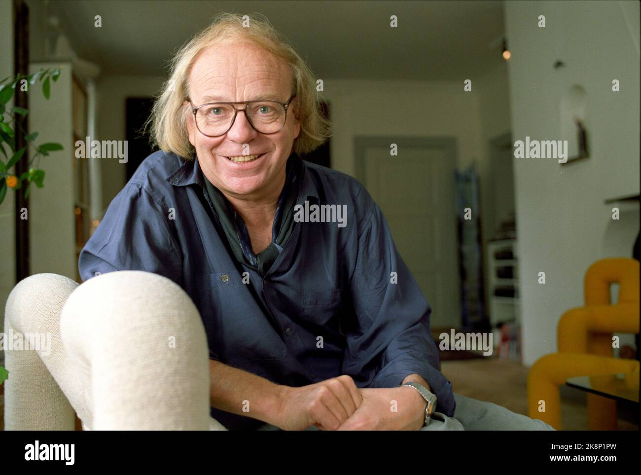 Oslo 19900912 compositore arne nordheim intervista situazione ...