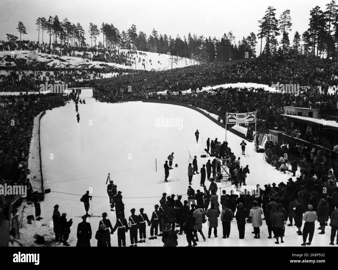 Olimpiadi di oslo nei giochi olimpici invernali del 1952 a oslo ...