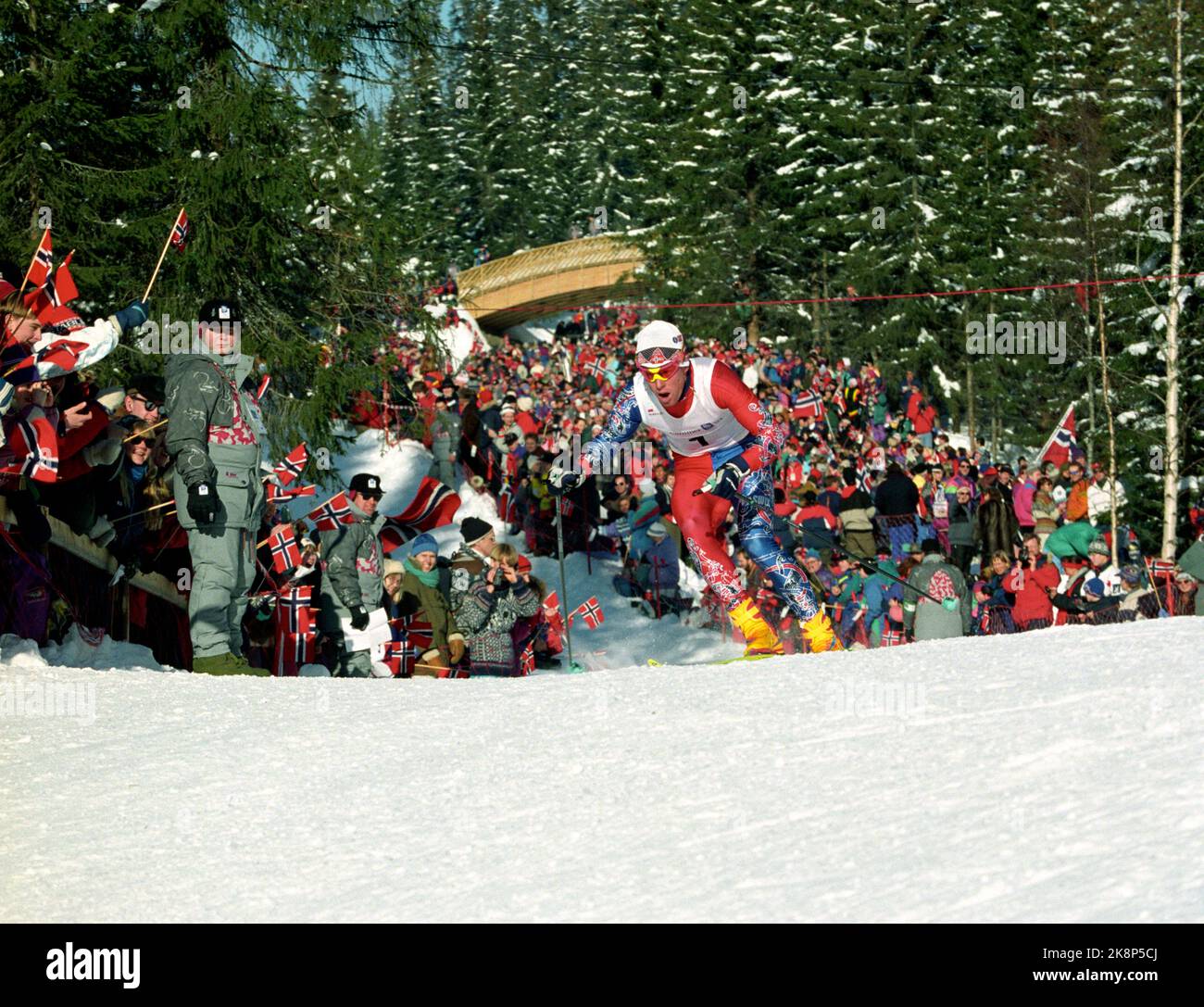 Lillehammer 19940219 olimpiadi invernali a lillehammer sci di fondo ...