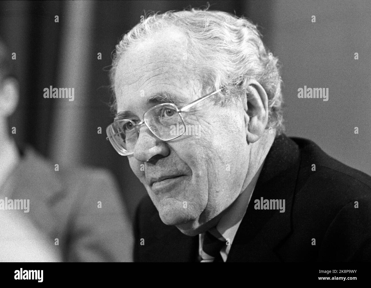 Oslo 19811209 poul hartling immagini e fotografie stock ad alta ...