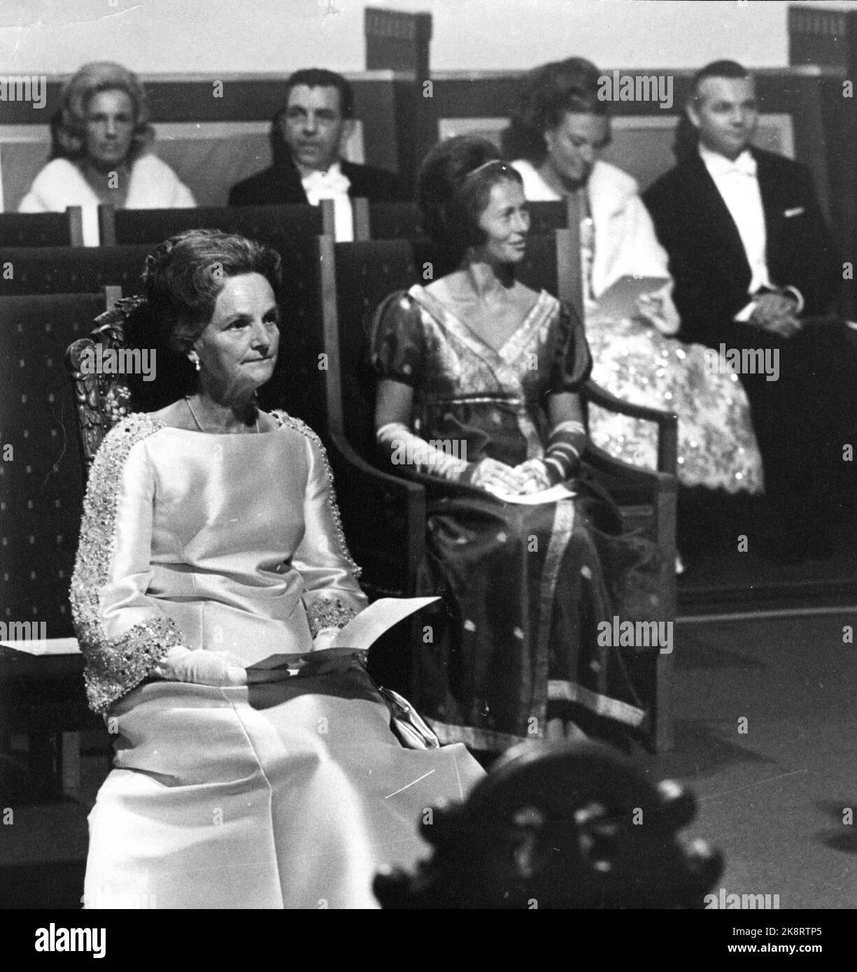 Oslo 1968-08-29: Matrimonio reale norvegese. Il principe ereditario ...