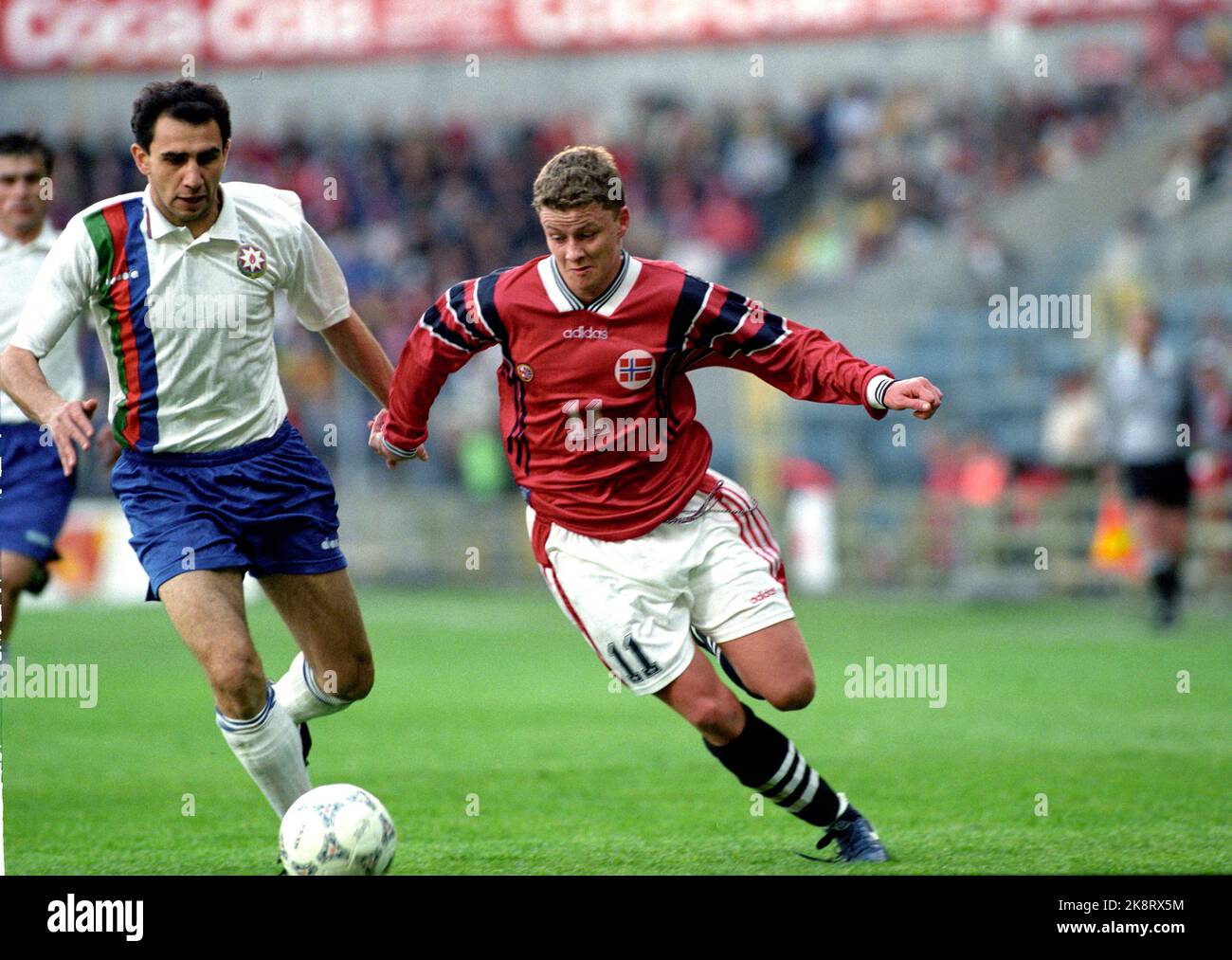 Oslo 19960602 calcio immagini e fotografie stock ad alta risoluzione ...