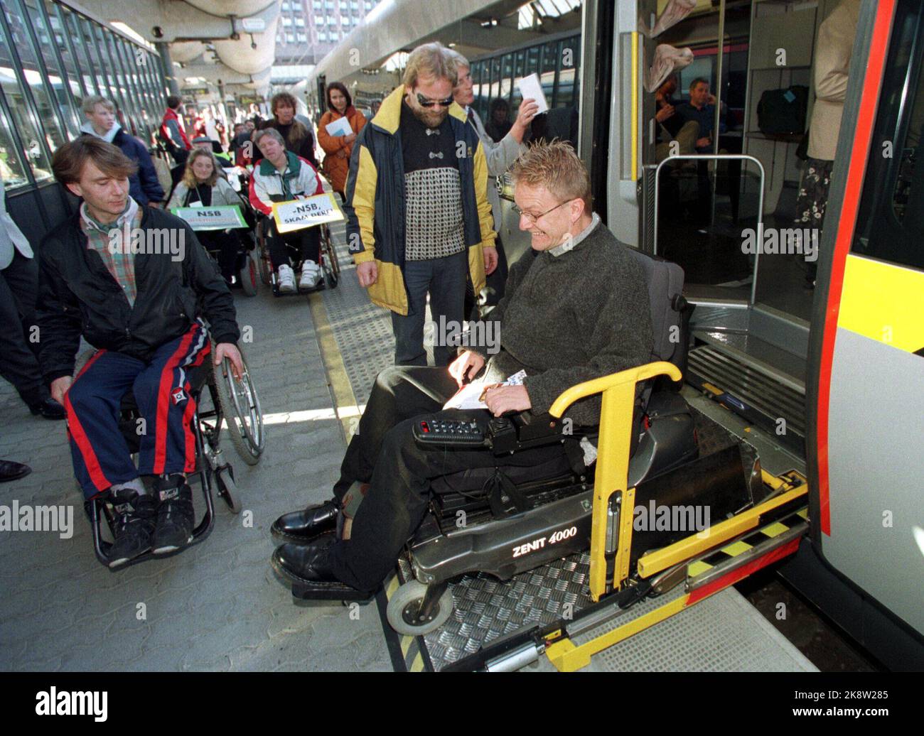 La Norwegian Disability Association ha agito giovedì contro l'NSB ...