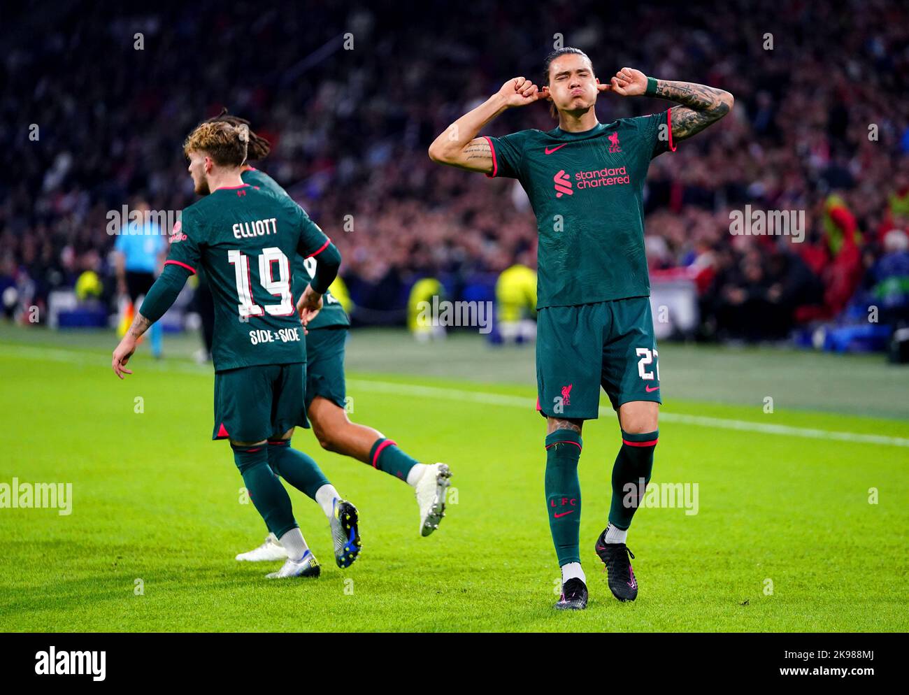 Liverpools darwin nunez immagini e fotografie stock ad alta risoluzione ...