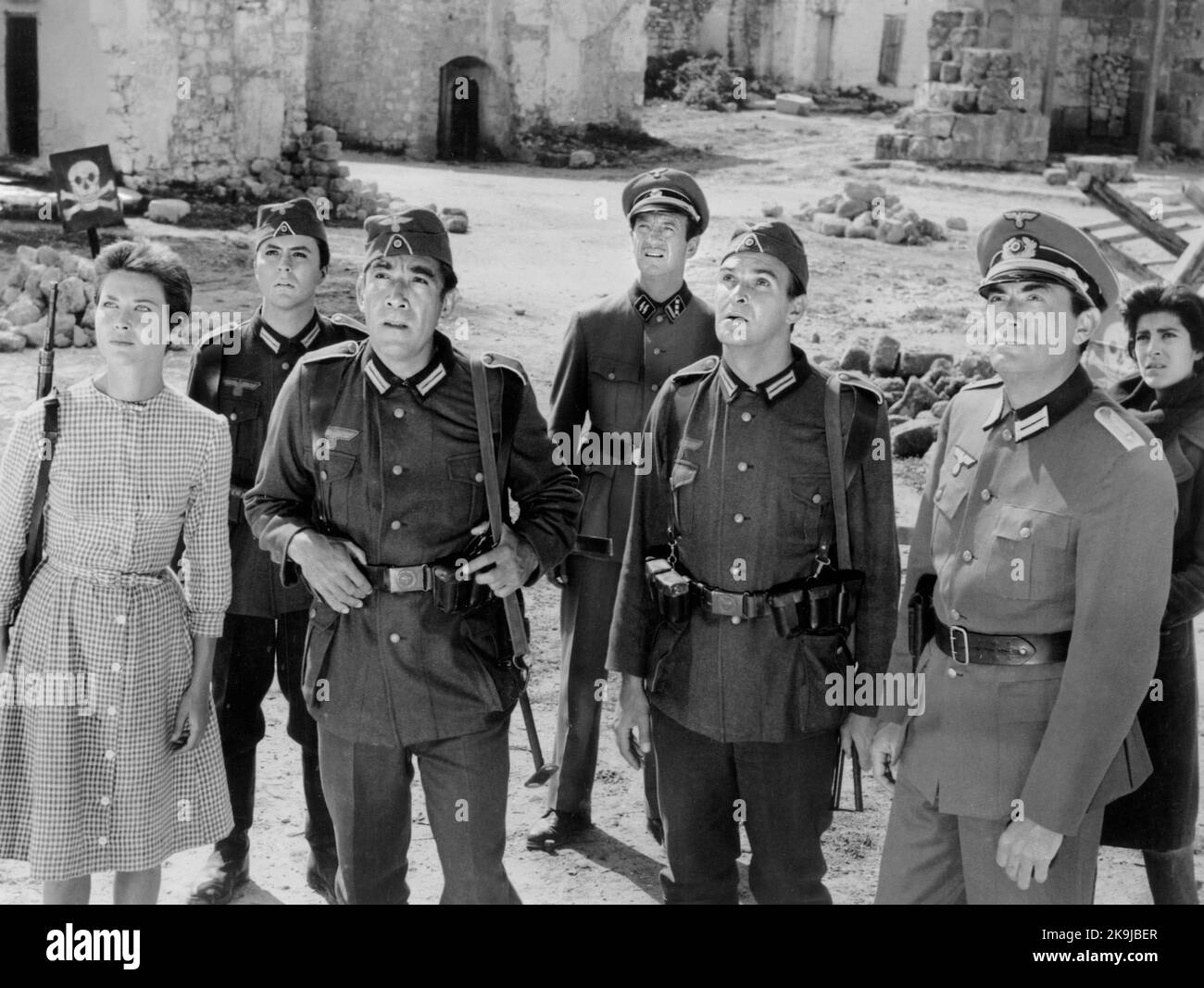 Mia Scala, James Darren, Anthony Quinn, David Niven, Stanley Baker ...