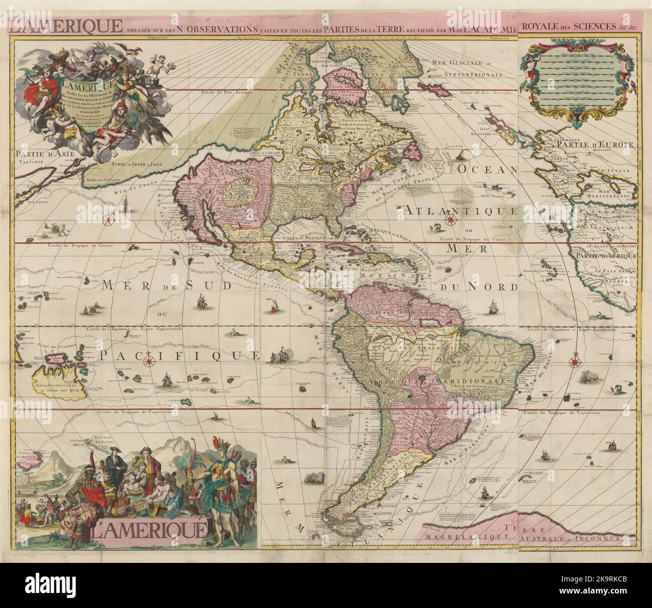 Mappa delle amaeriche immagini e fotografie stock ad alta risoluzione ...