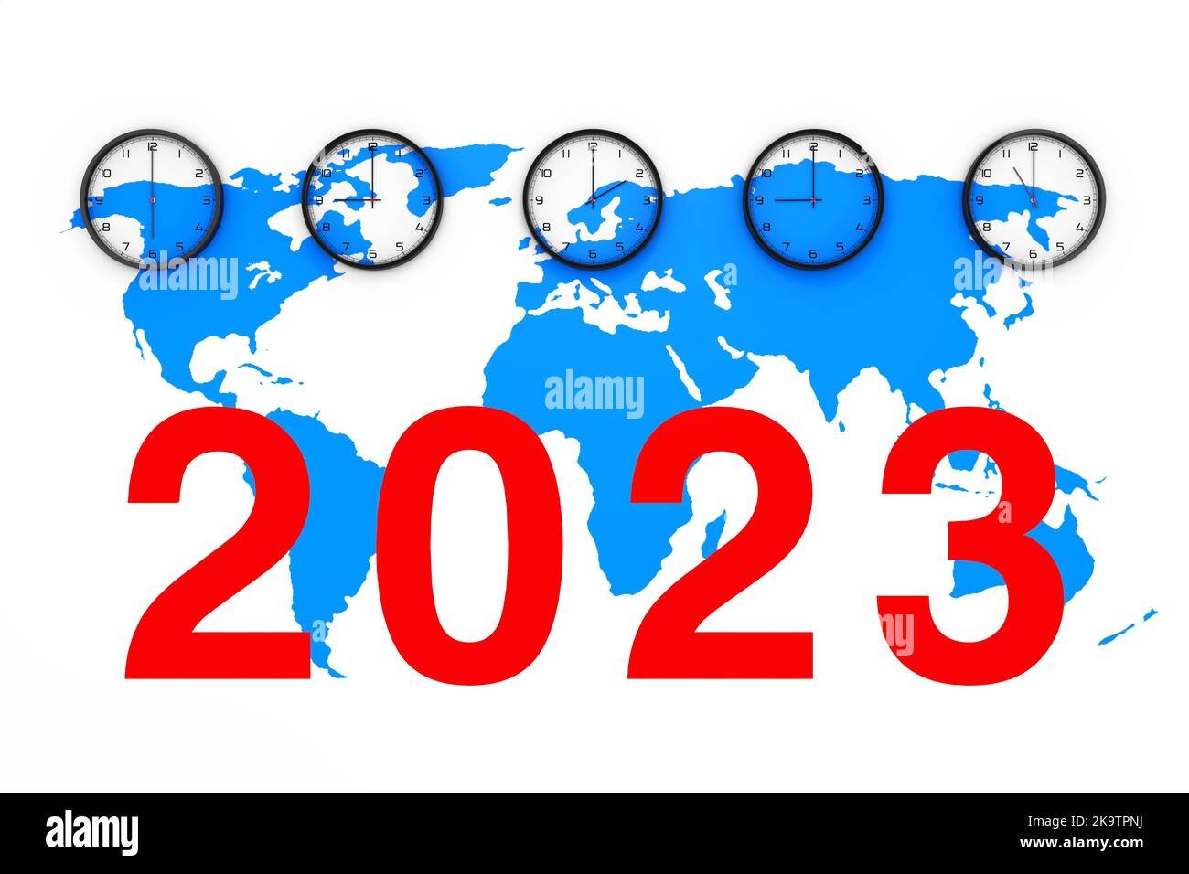 Happy new year 2023 circle Immagini senza sfondo e Foto Stock ...