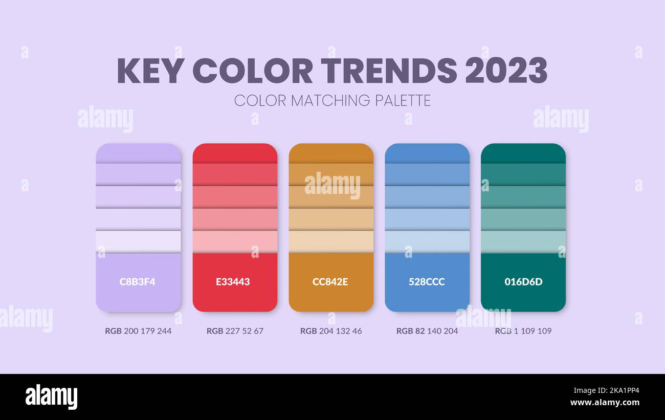 Tavolozza dei colori nelle collezioni di temi di colore Trends 2023 ... Tavolozza dei colori nelle collezioni di temi di colore Trends 2023 ...