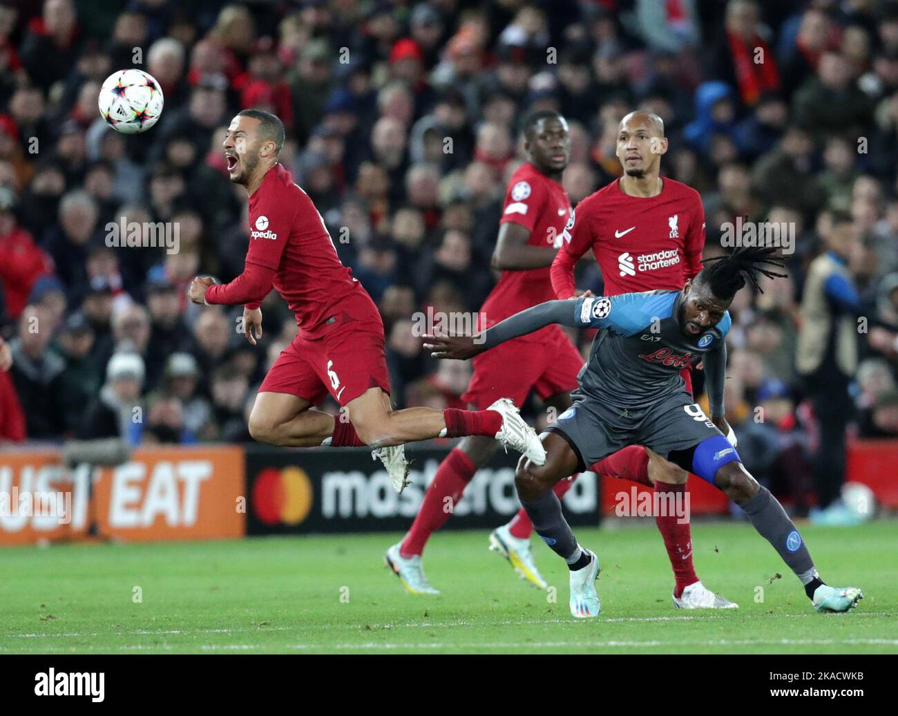 1st novembre 2022, Anfield Stadium, Liverpool, Inghilterra: Champions ...