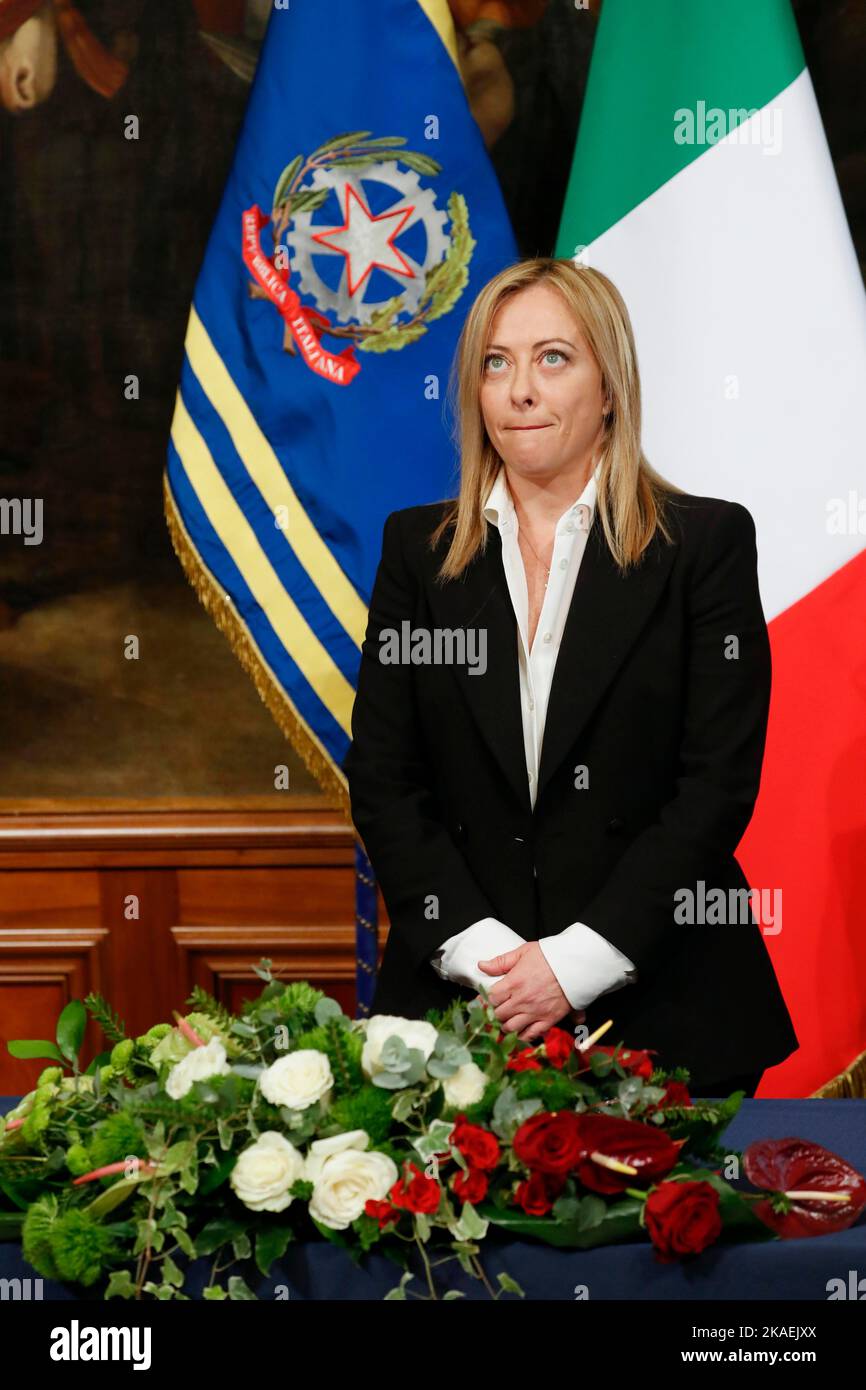 Giorgia meloni premier immagini e fotografie stock ad alta risoluzione - Alamy