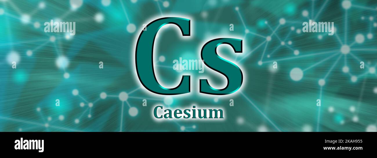 Simbolo del cs tabla periodica immagini e fotografie stock ad alta ...