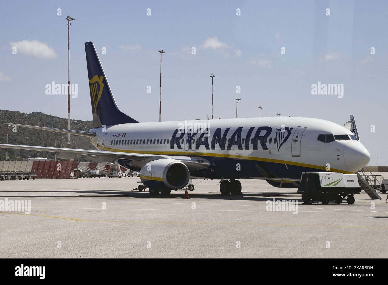 Ryanair boeing 737 800 cabin interior immagini e fotografie stock ad ...