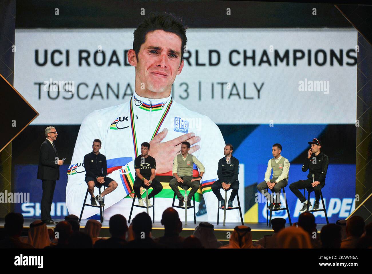 Pier Bergonzi (a sinistra), giornalista italiano e vicedirettore di la ...