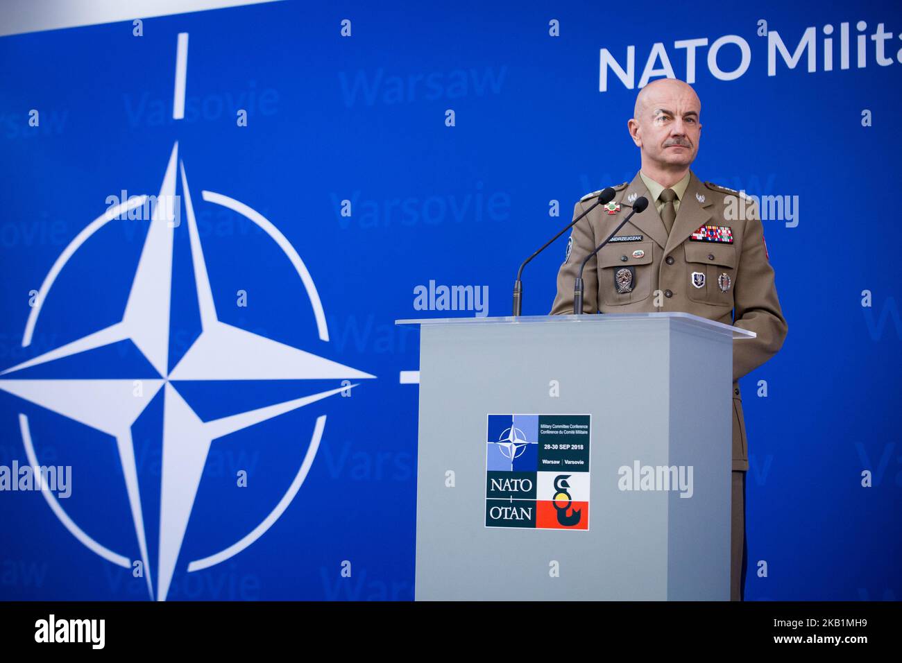 Capo dello stato maggiore delle forze armate polacche immagini e fotografie stock ad alta ...