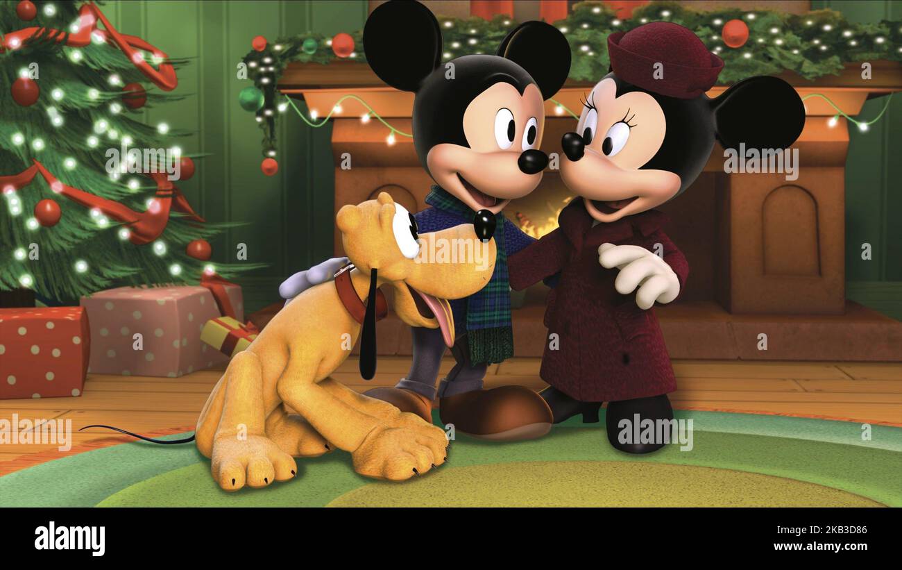 Disegni Di Topolino E Minnie Di Natale
