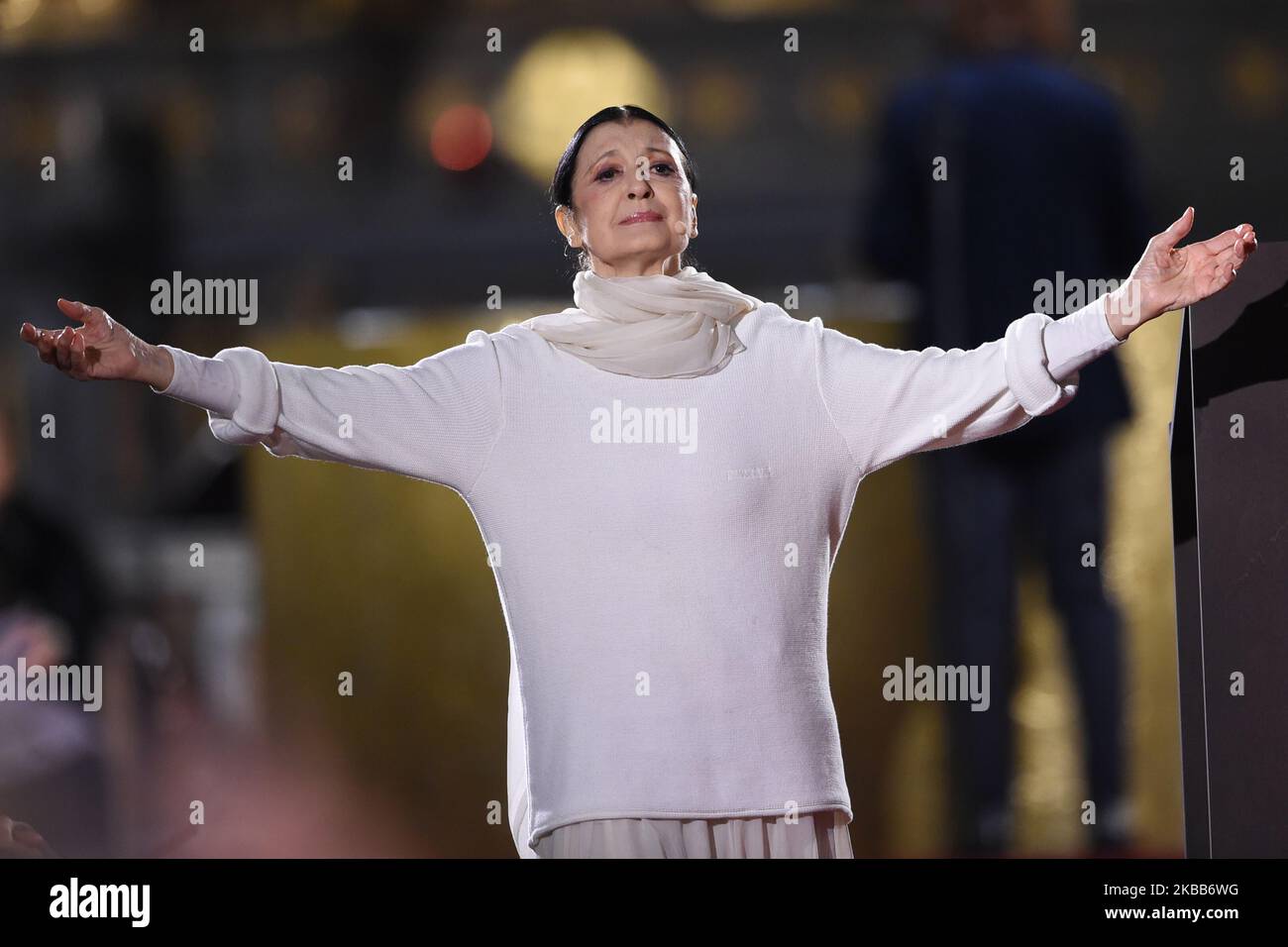 Etoile e leggenda della danza Carla Fracci danza e recita durante l ...