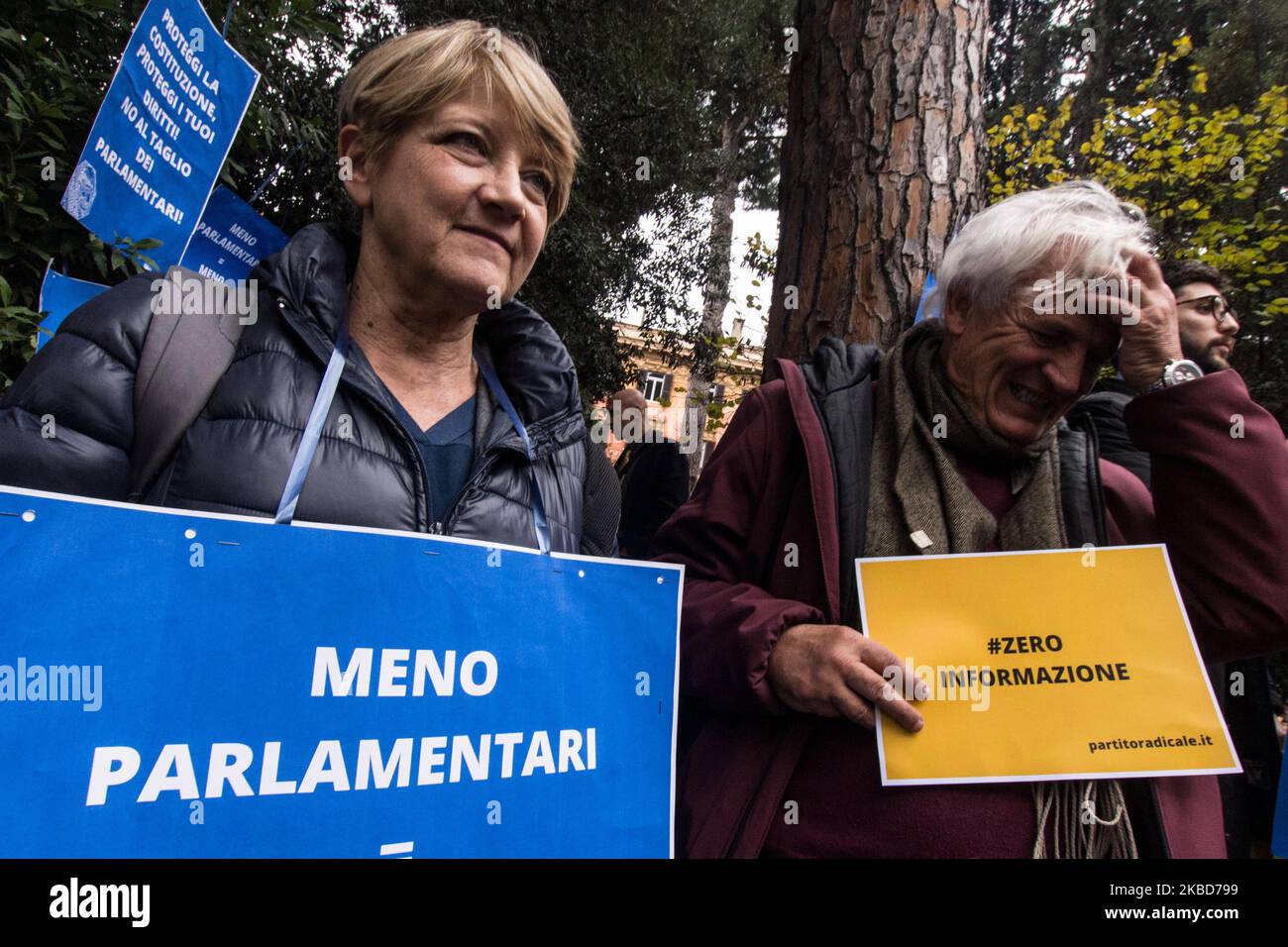Manifestazione il 18 dicembre 2019 a Roma, Italia, del Partito radicale ...