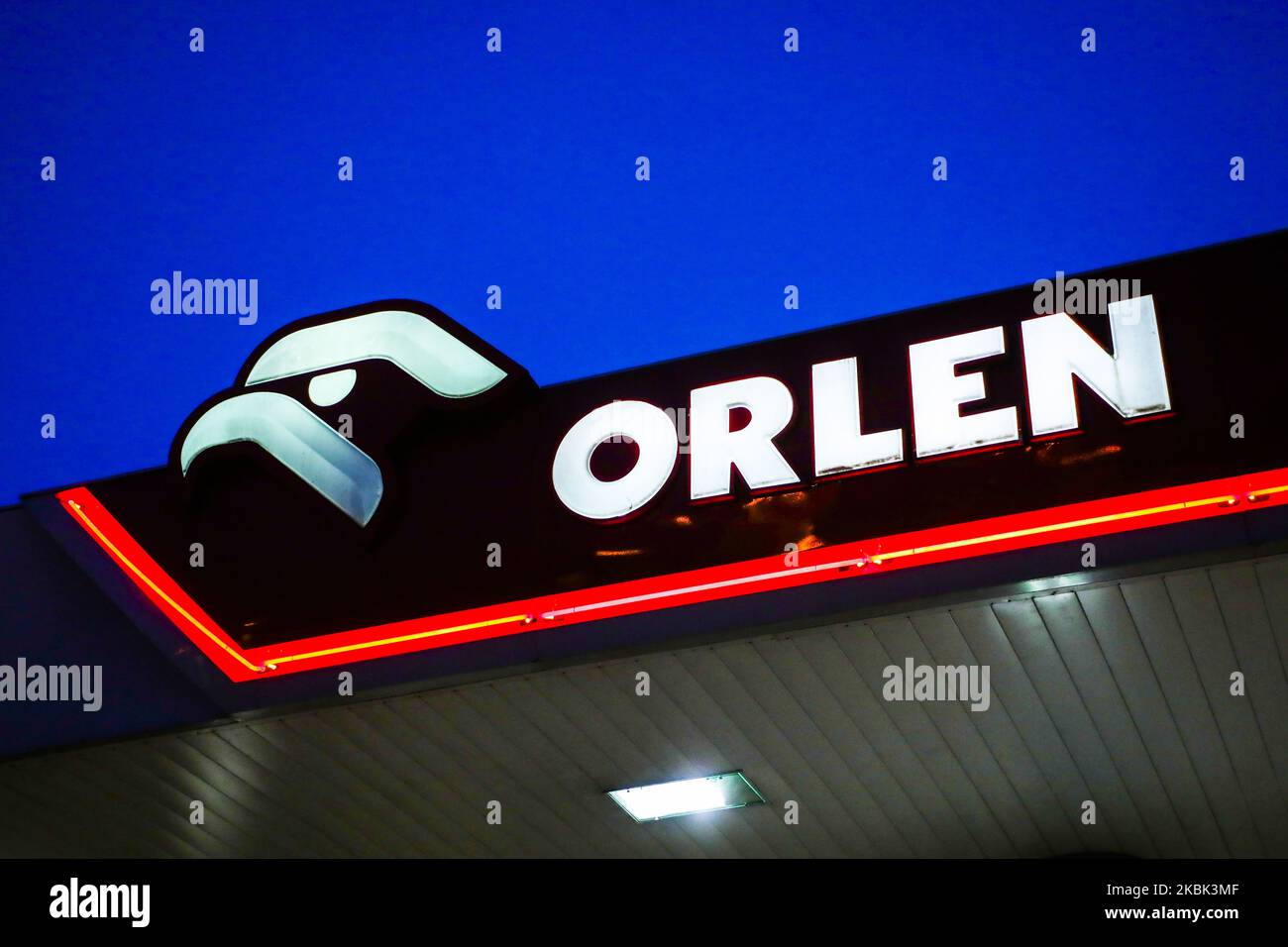 Distributore di benzina orlen immagini e fotografie stock ad alta ...