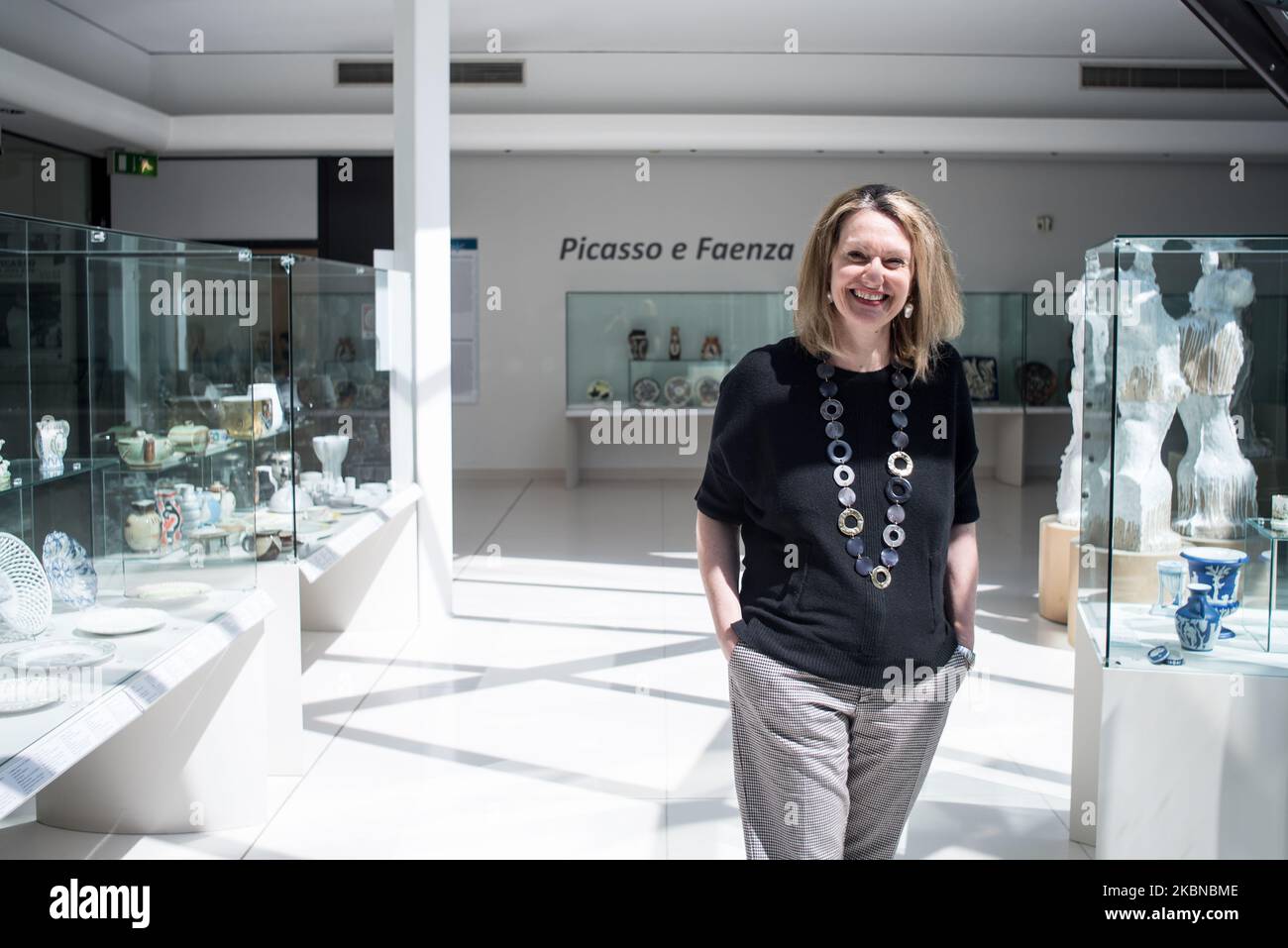 L'interno del MIC, il Museo Internazionale della Ceramica, a Faenza ...