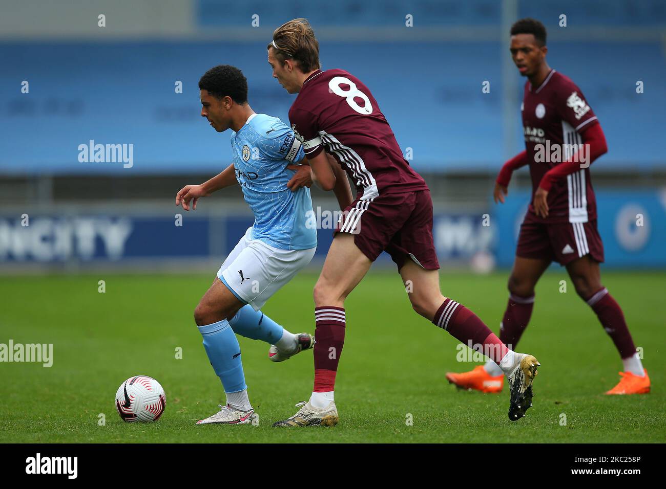 Manchester citys cj egan riley battaglie immagini e fotografie stock ad ...