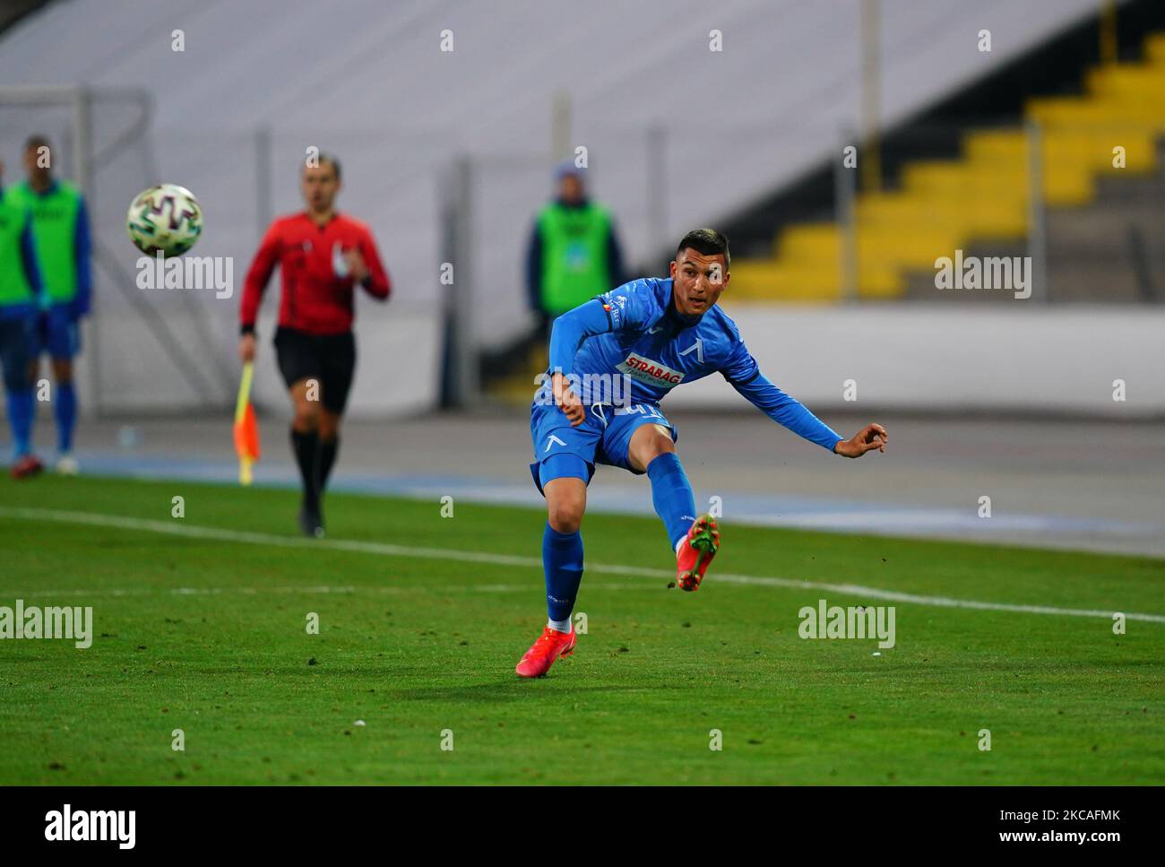 Georgi Aleksandrov di Levski Sofia durante la partita di Efbet Liga tra ...