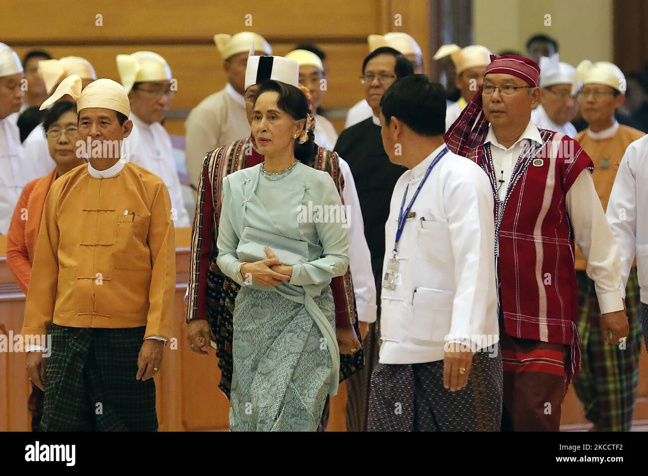 Camera alta del parlamento del myanmar mahn win khaing immagini e ...