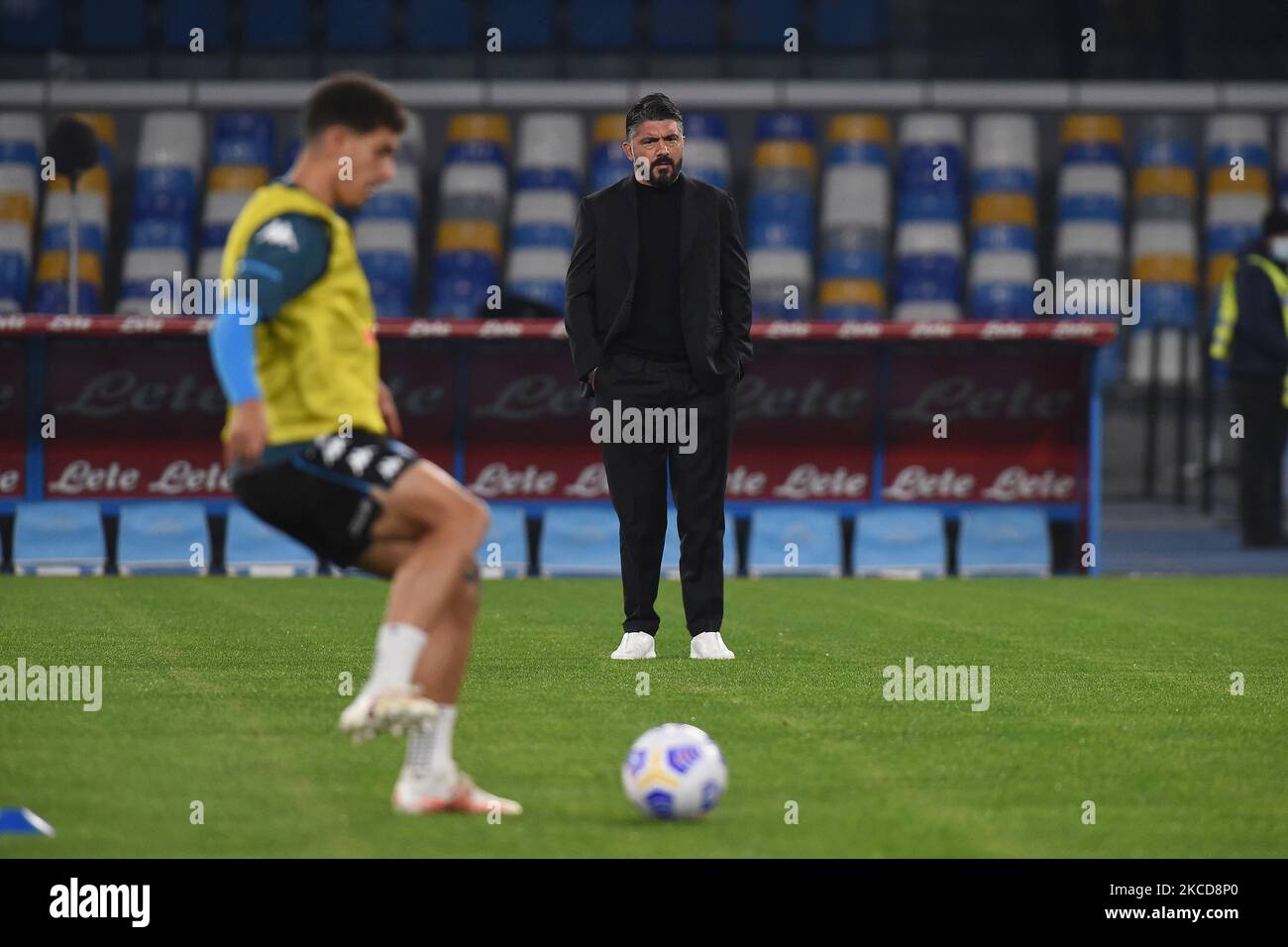 Gennaro gattuso capo allenatore della ssc napoli immagini e fotografie ...
