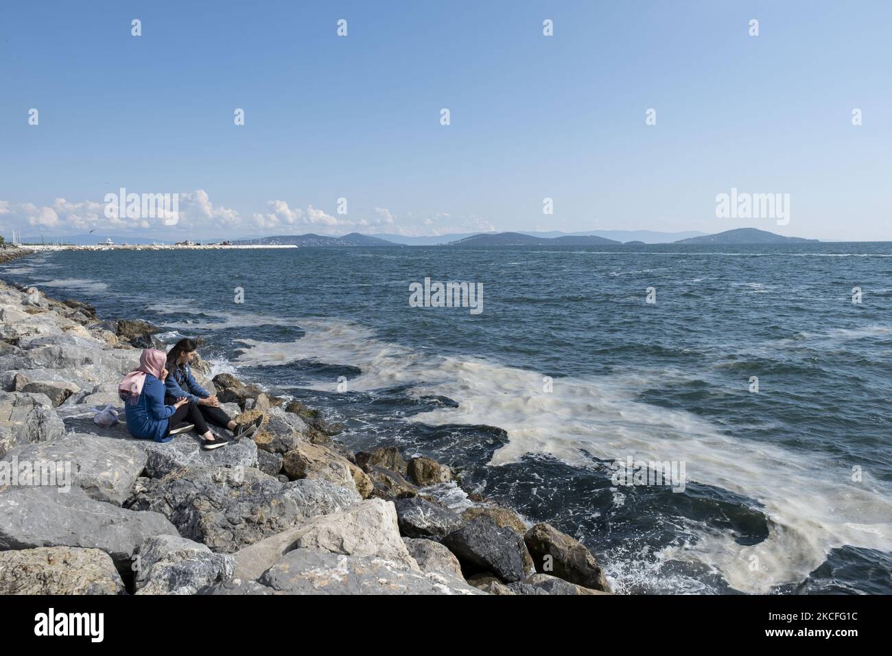 La foto mostra la saliva del mare immagini e fotografie stock ad alta ...