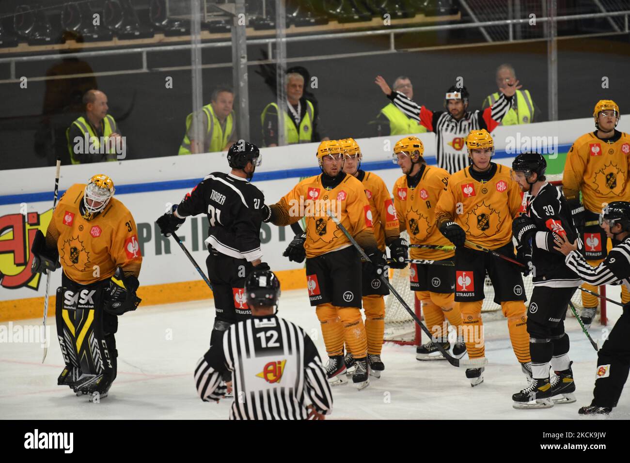 Tim traber lugano hockey hc lugano vs immagini e fotografie stock ad ...