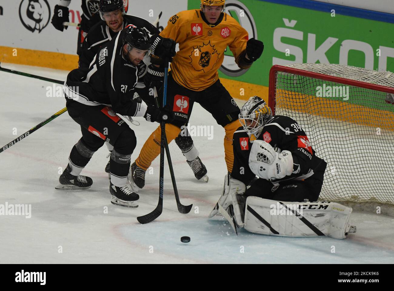 Tim traber lugano hockey hc lugano vs immagini e fotografie stock ad ...