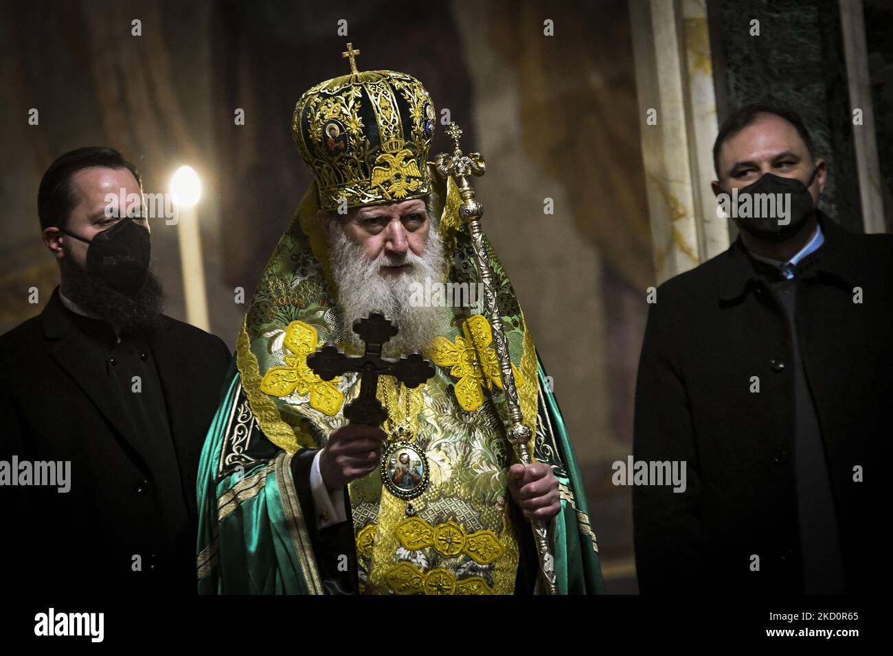 Patriarca Neofita - Capo della chiesa ortodossa bulgara solenne ...