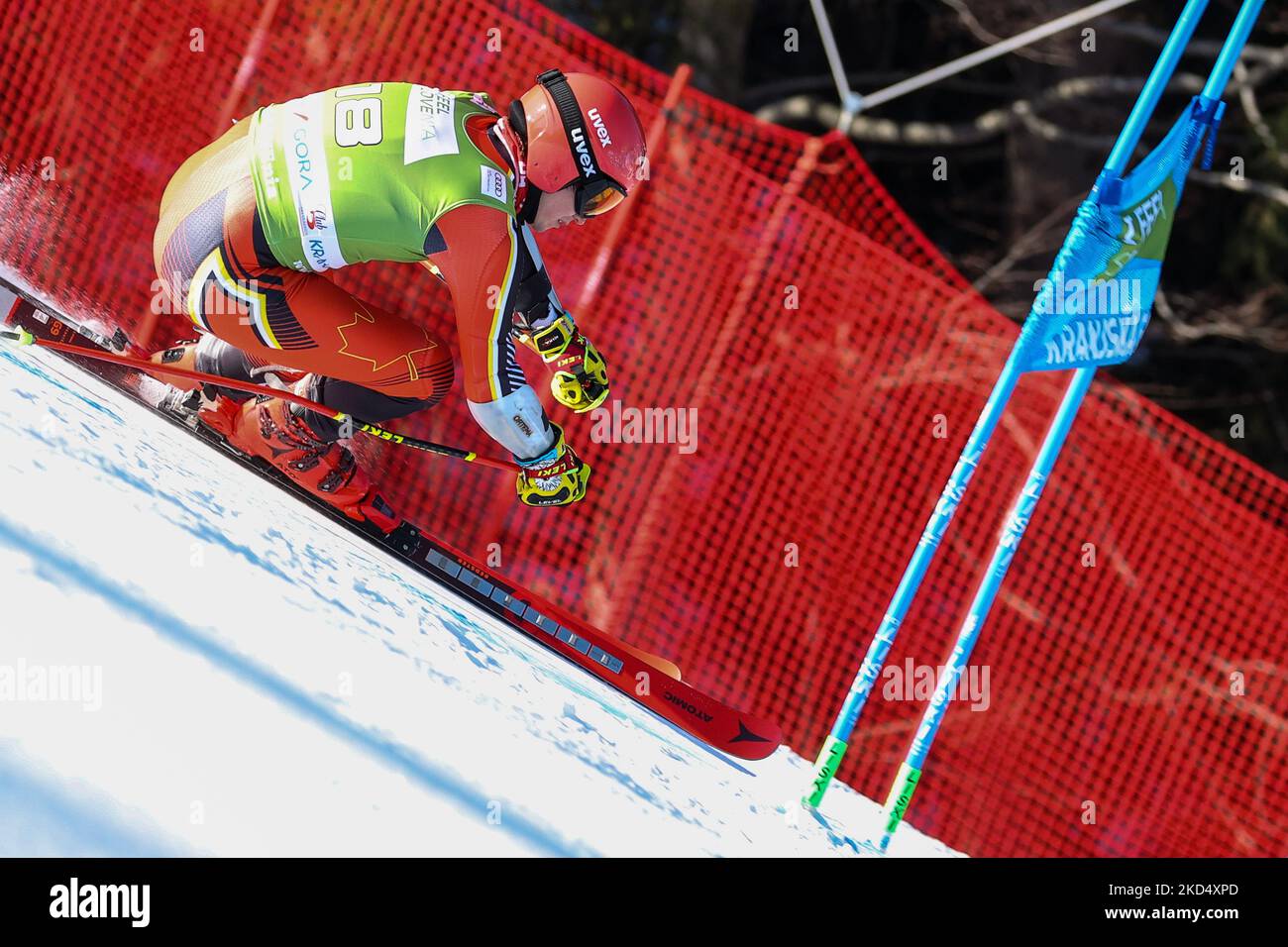 LEGGI Erik (CAN) durante la gara di sci alpino FIS Alpine Ski World Cup ...