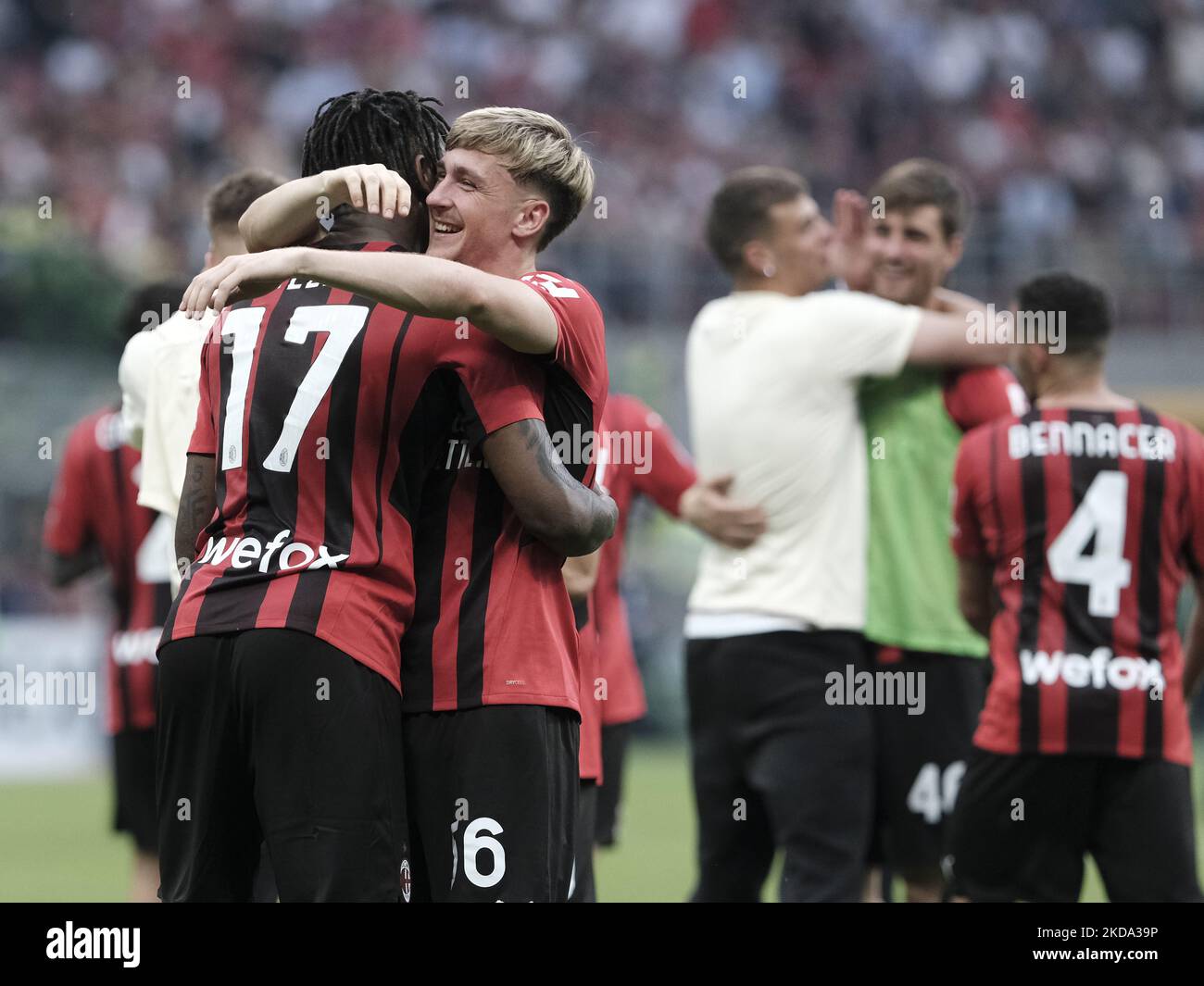 Rafael leao saelemaekers immagini e fotografie stock ad alta ...