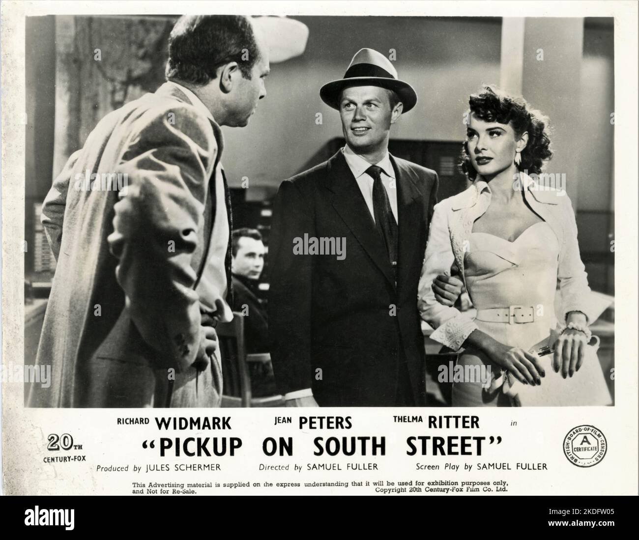 Samuel fuller richard widmark immagini e fotografie stock ad alta ...